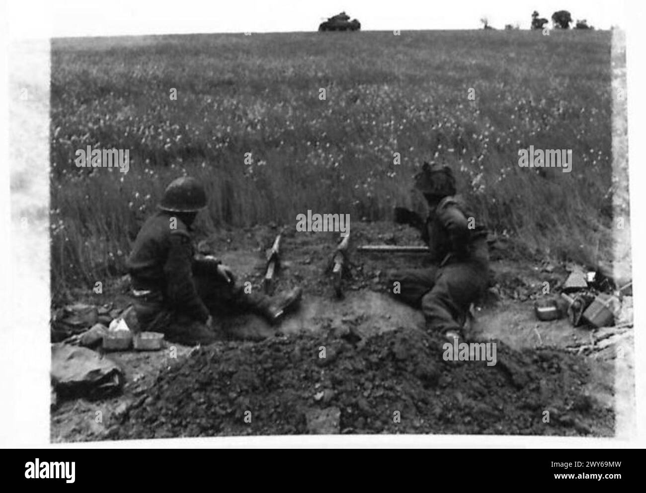 Men of the 1st Battalion South Lancashire Regiment, 3rd Division ...