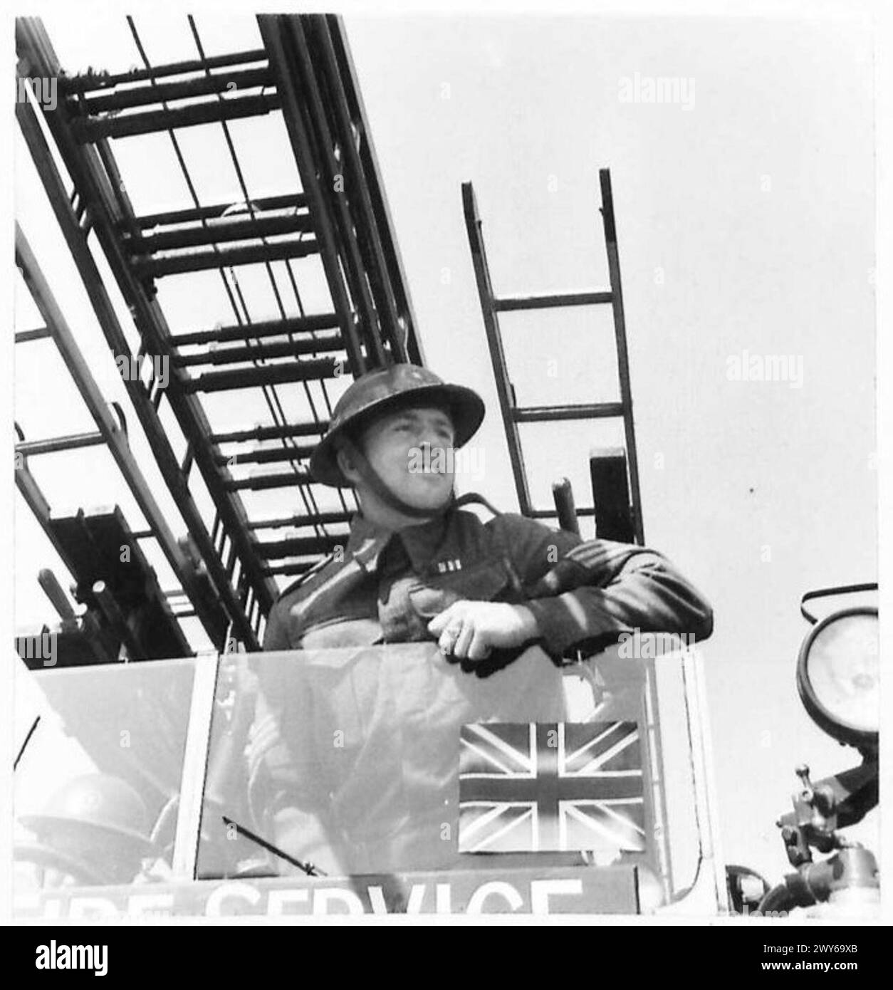 BIG THREE CONFERENCE ARMY FIRE SERVICE AT POTSDAM [76 Fire Bde., 113 ...