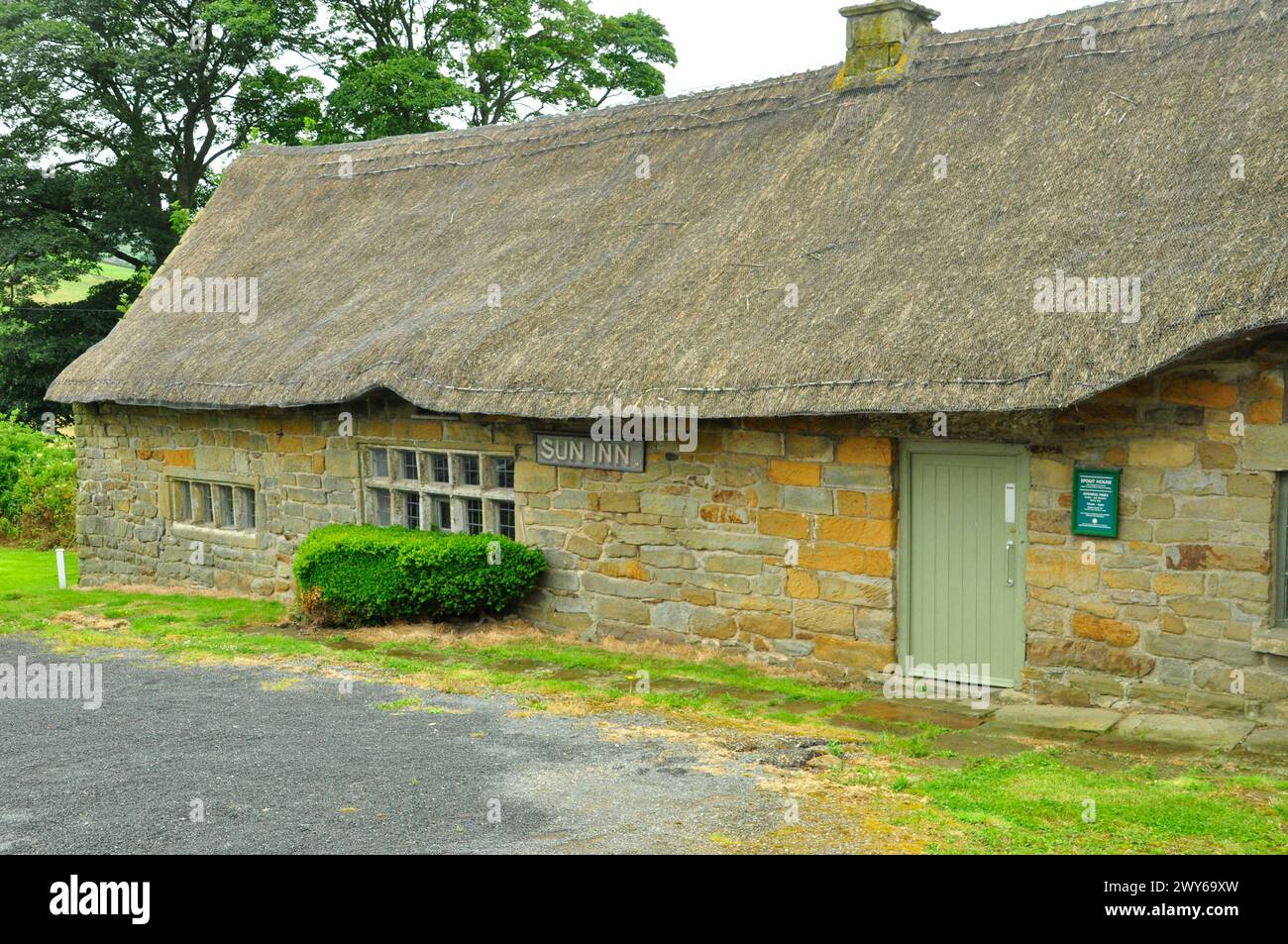 The Spout House ,in the valley of Bilsdale, was constructed in the 16th ...
