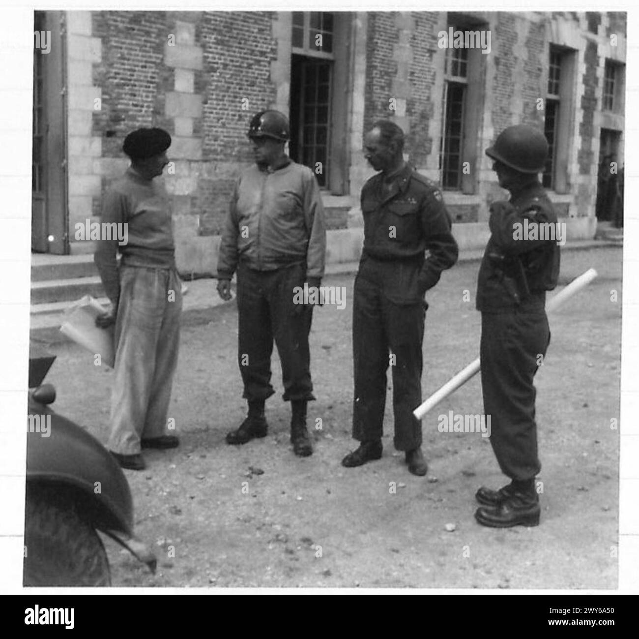 FIELD MARSHAL MONTGOMERY FOLLOWS HIS TROOPS NORTH - Field Marshal ...