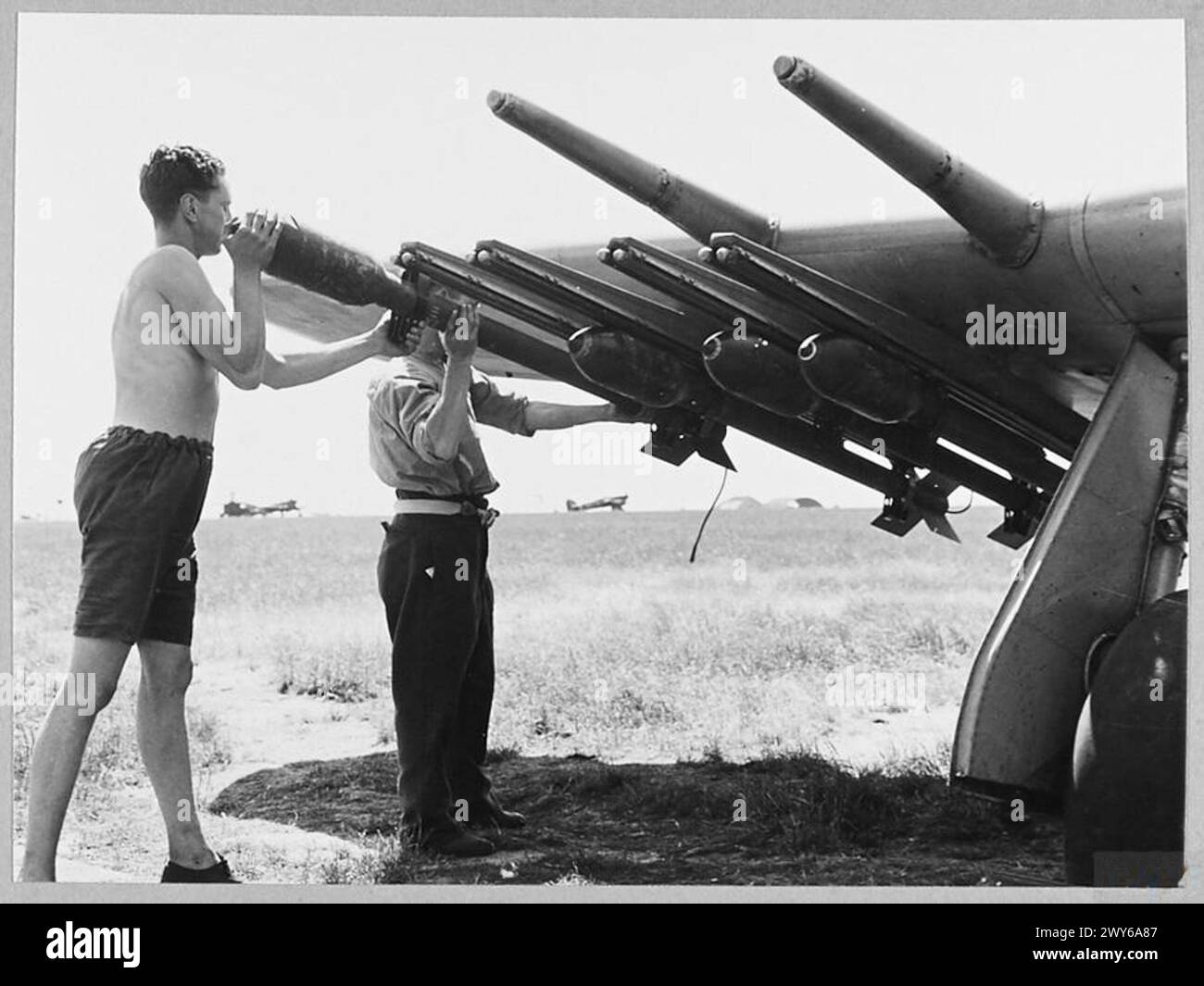 LIBERATION OF EUROPE : ROCKET PROJECTILE TYPHOONS : ATTACK ENEMY RADIO INSTALLATIONS - For story ...