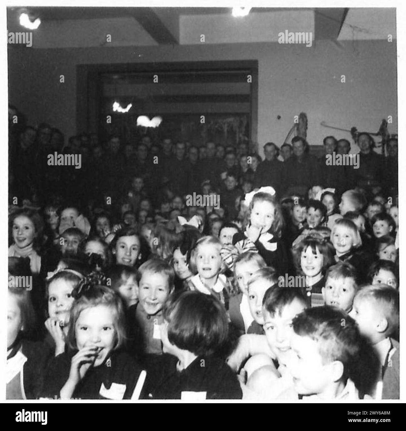 CHILDREN'S PARTY AT 12 CORPS HQ - It's a 'Mickey Mouse' film which ...