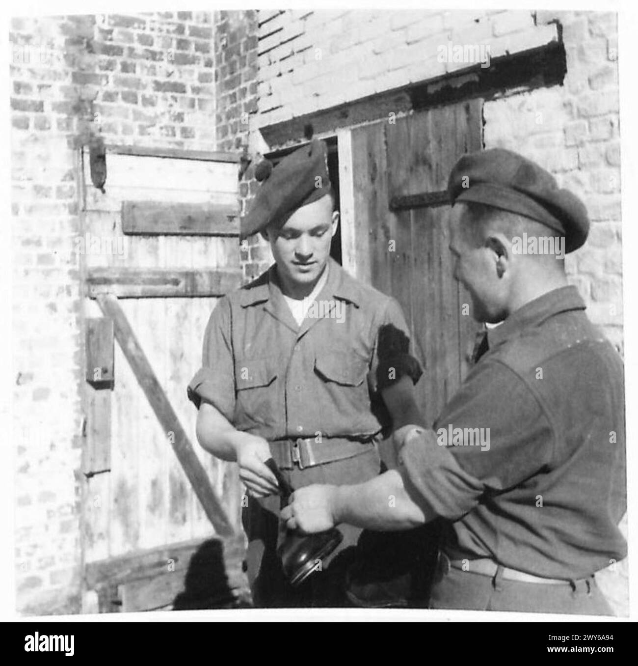 A soldiers story Black and White Stock Photos & Images - Alamy