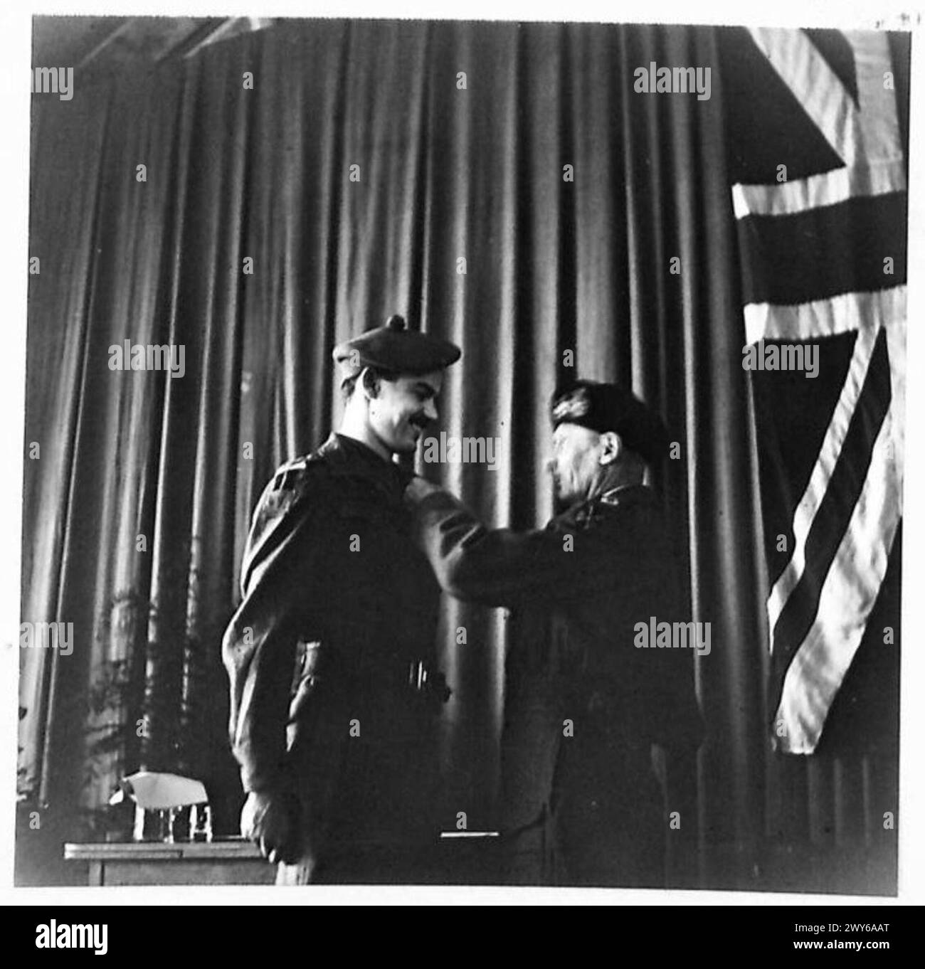Captain J.C. Muir of the 1st Battalion, Highland Light Infantry, is ...