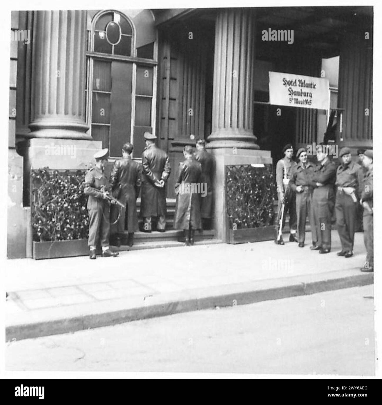 Group guard Black and White Stock Photos & Images - Alamy