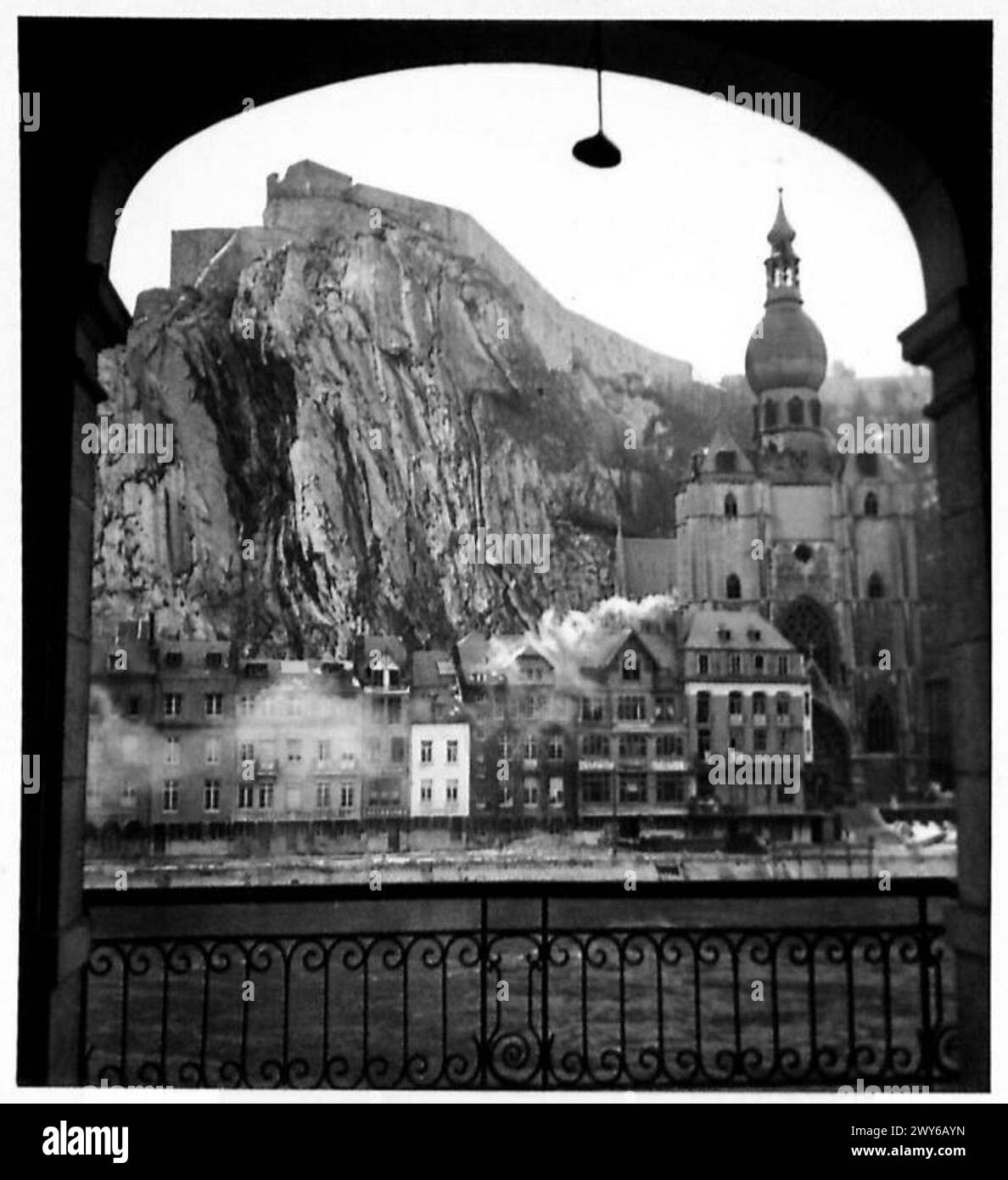 GROUND DIFFICULTIES WHICH FACE OUR TROOPS AROUND DINANT - The massive ...