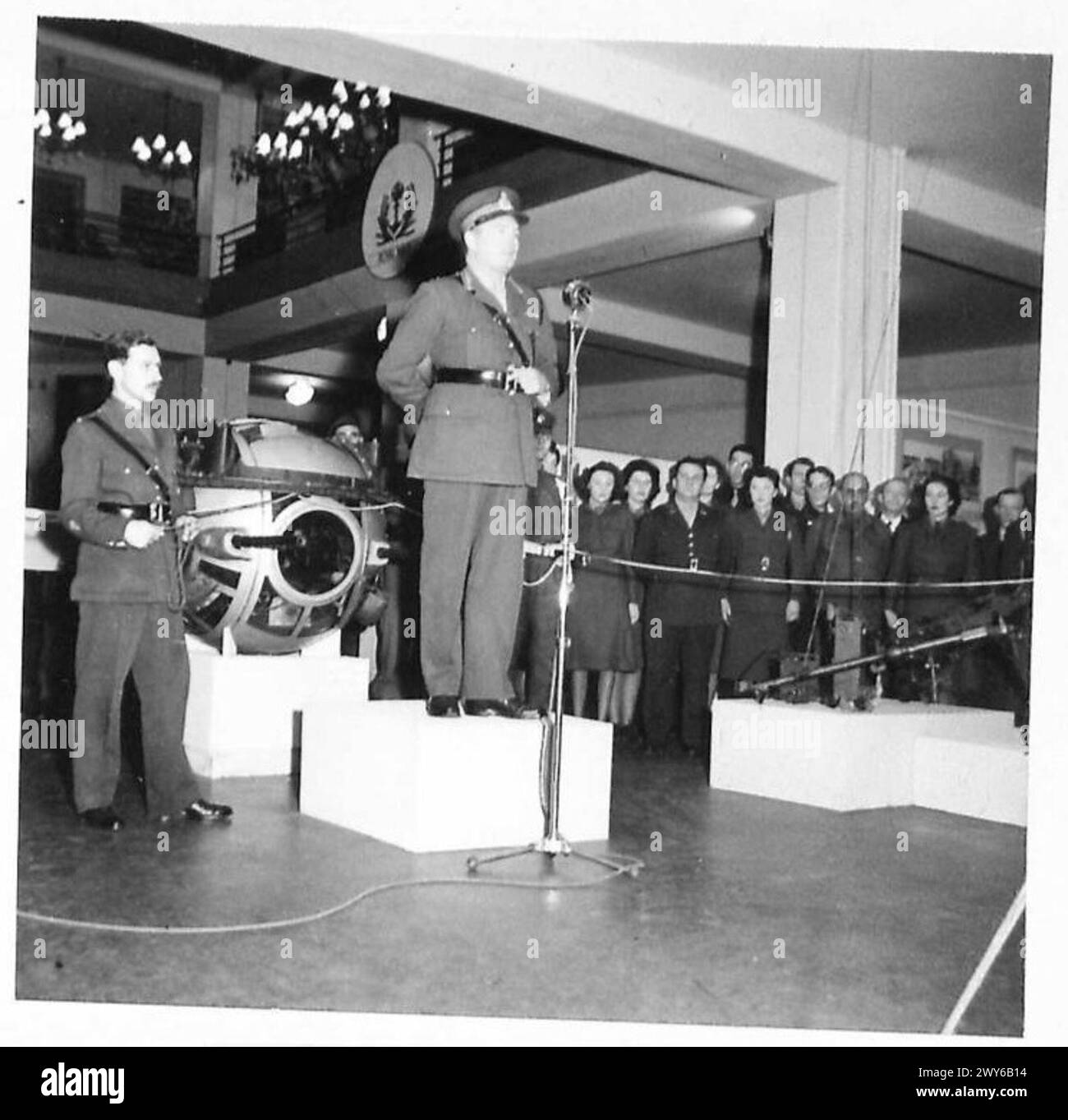 MAJ-GEN ERSKINE OPENS ALLIED WAR PHOTOGRAPHS EXHIBITION - Major General ...