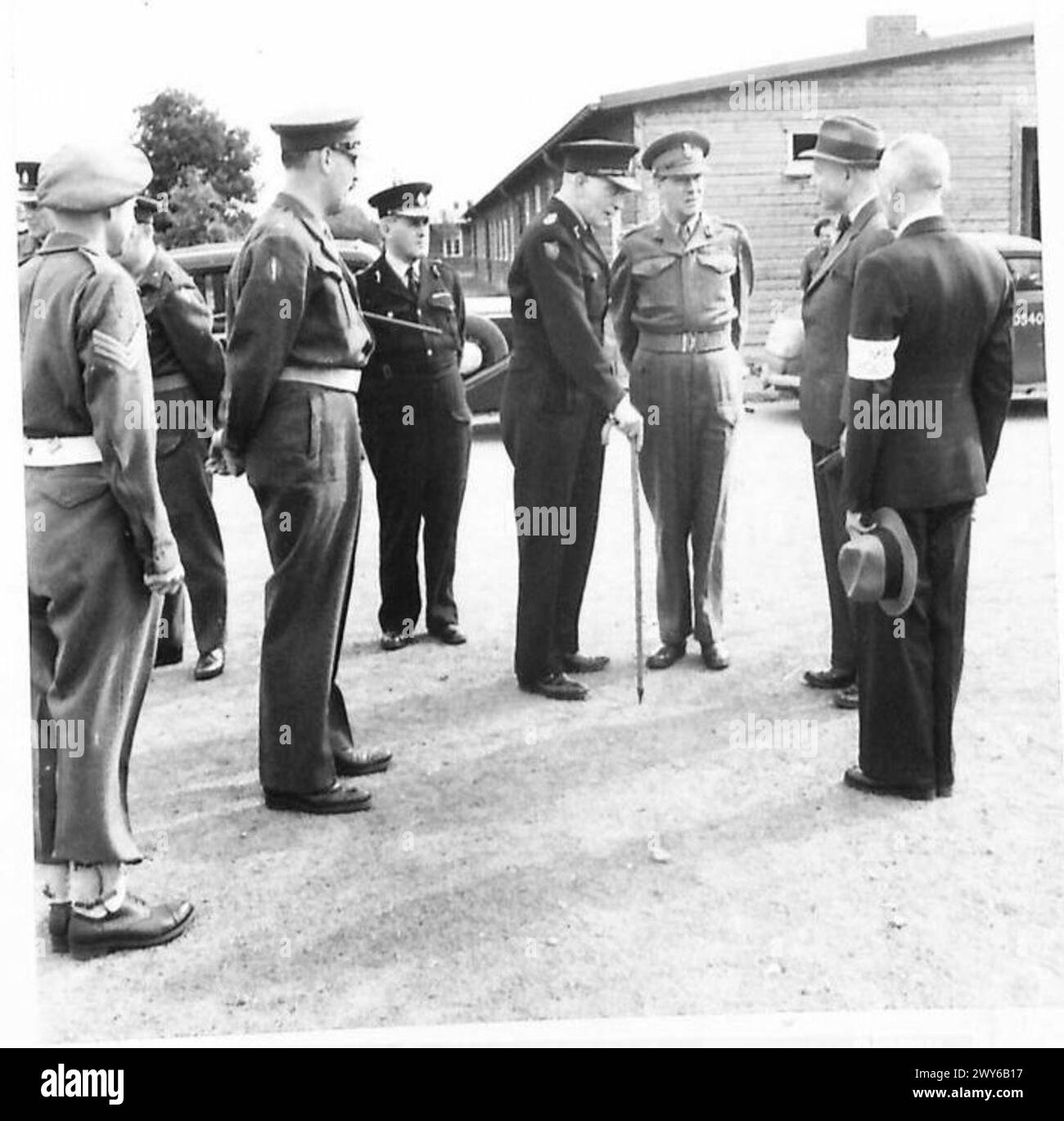 1ST GERMAN POLICE SCHOOL FOR TRAINING GERMAN POLICE 'IN THE BRITISH ...