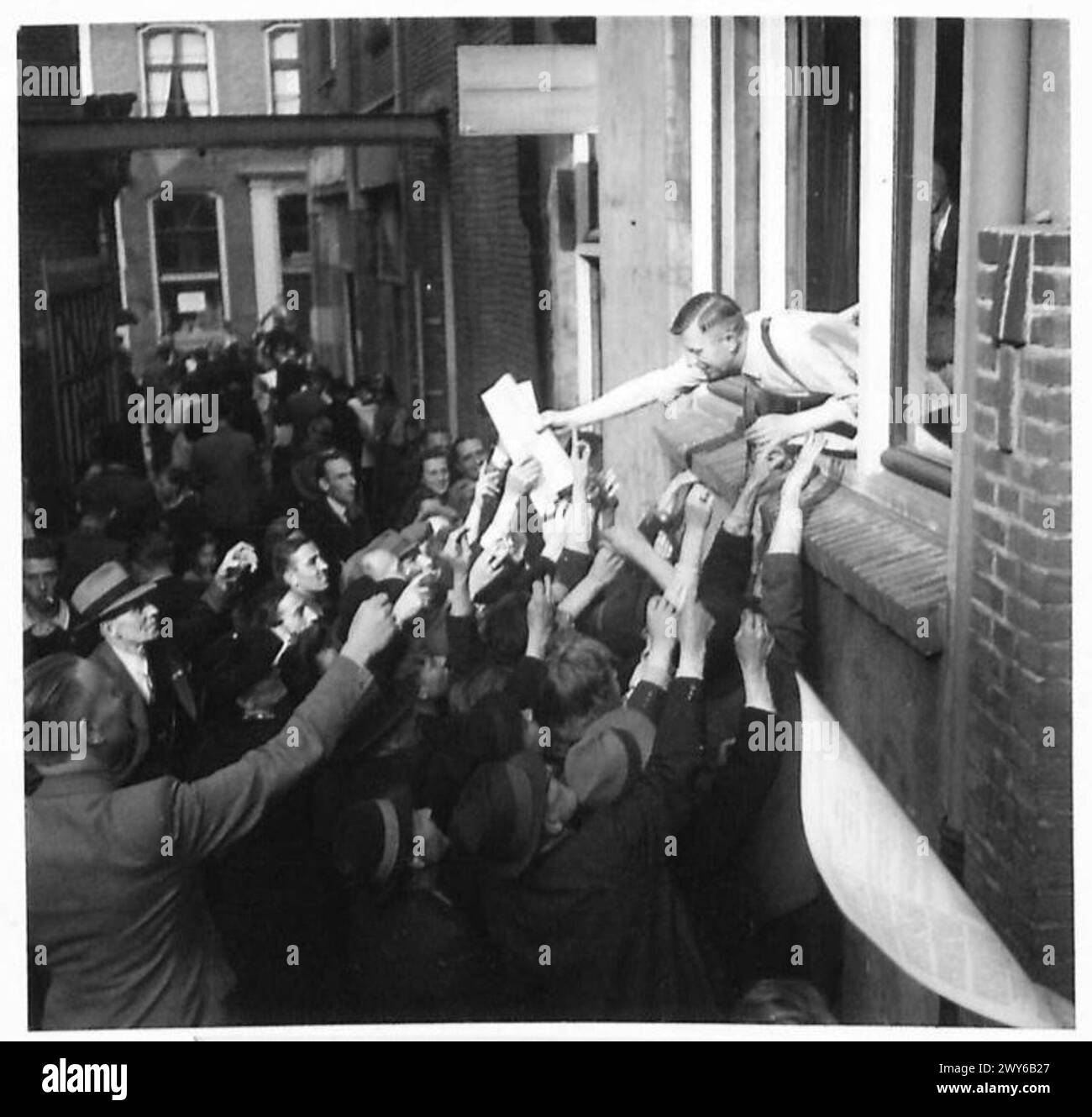 The liberation window Black and White Stock Photos & Images - Alamy