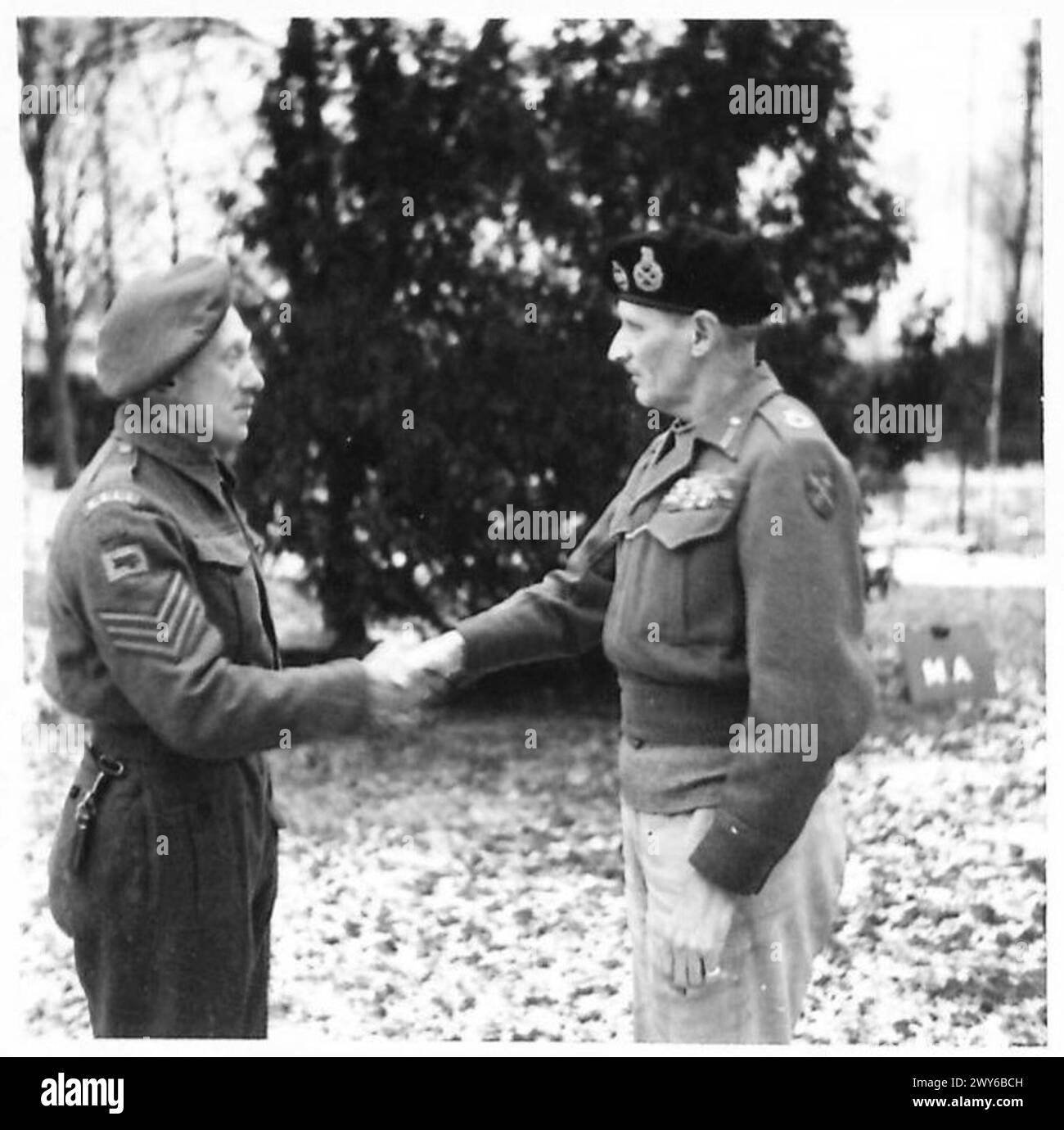 Field-Marshal Montgomery, Commander-in-Chief of the British Army, 21st ...