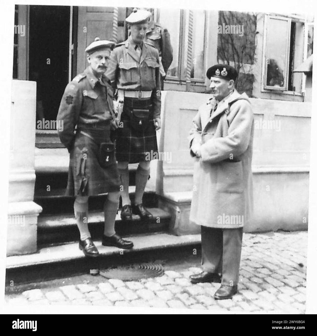 Field Marshal Montgomery Oversees Hi Res Stock Photography And Images