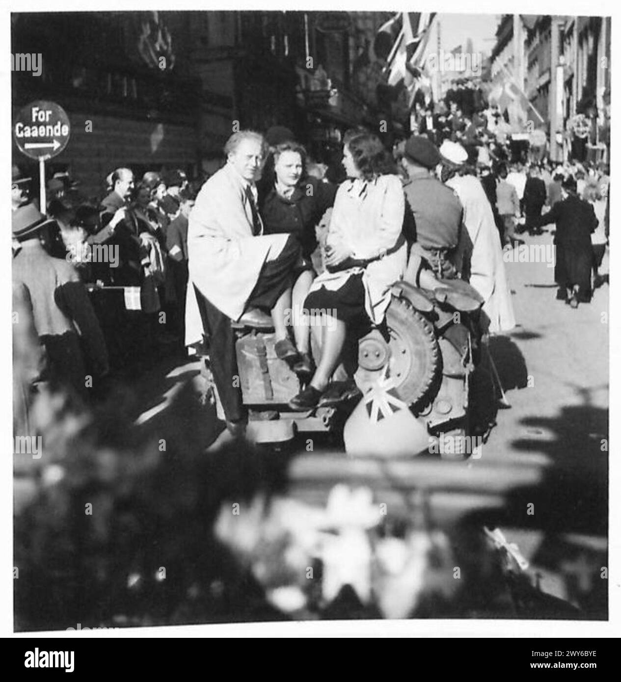 SCENES IN COPENHAGEN WHEN THE BRITISH TROOPS TAKE OVER - Scenes in ...