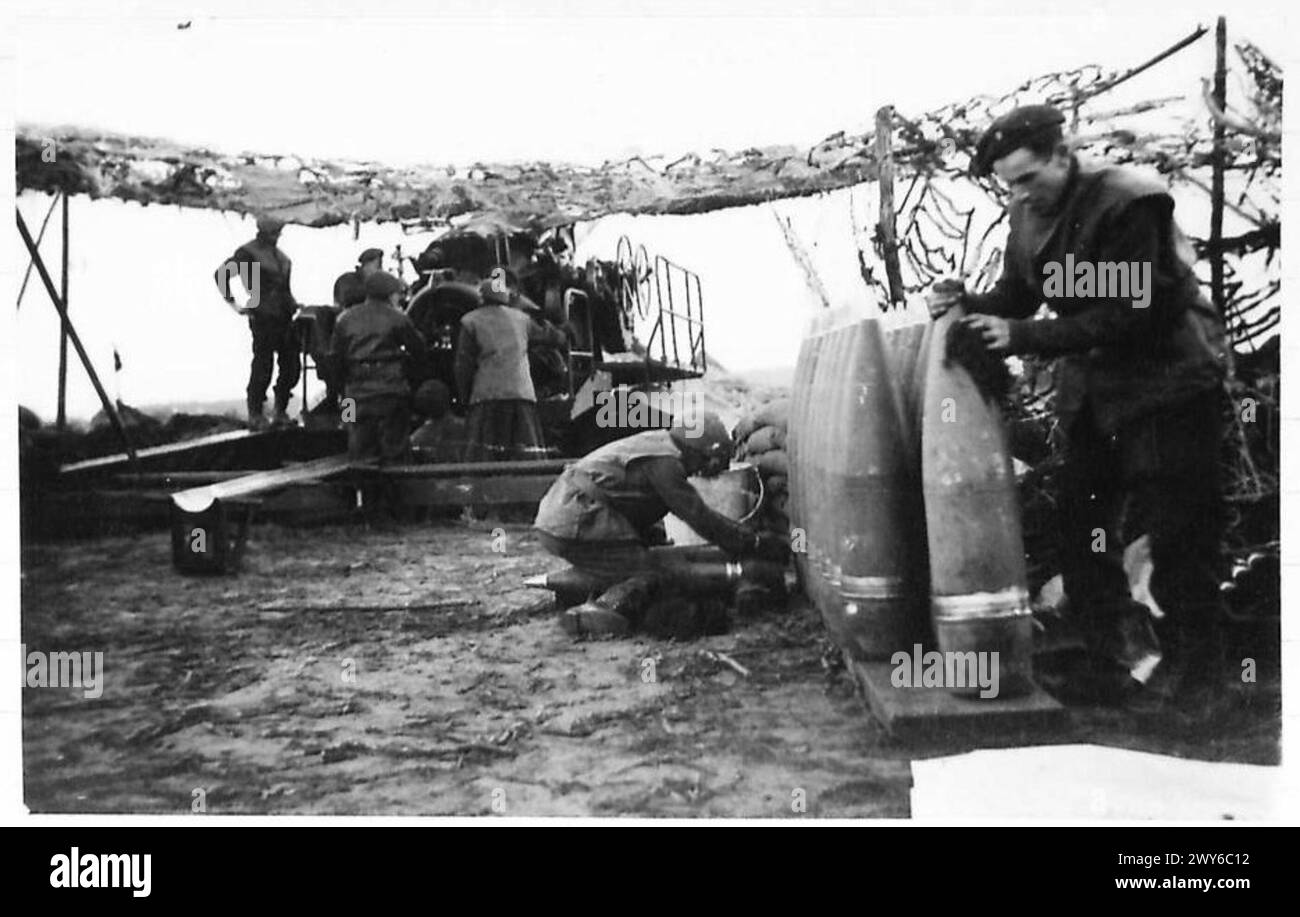 The 15th Scottish Division attacks Blerick with a 240 mm super-heavy ...