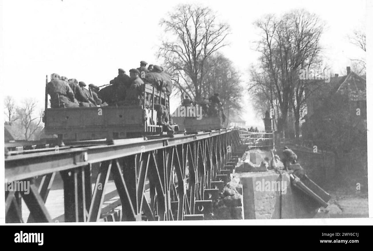 ADVANCE OF 6TH AIRBORNE DIVISION - Troops of the 3rd Para. Brigade ...