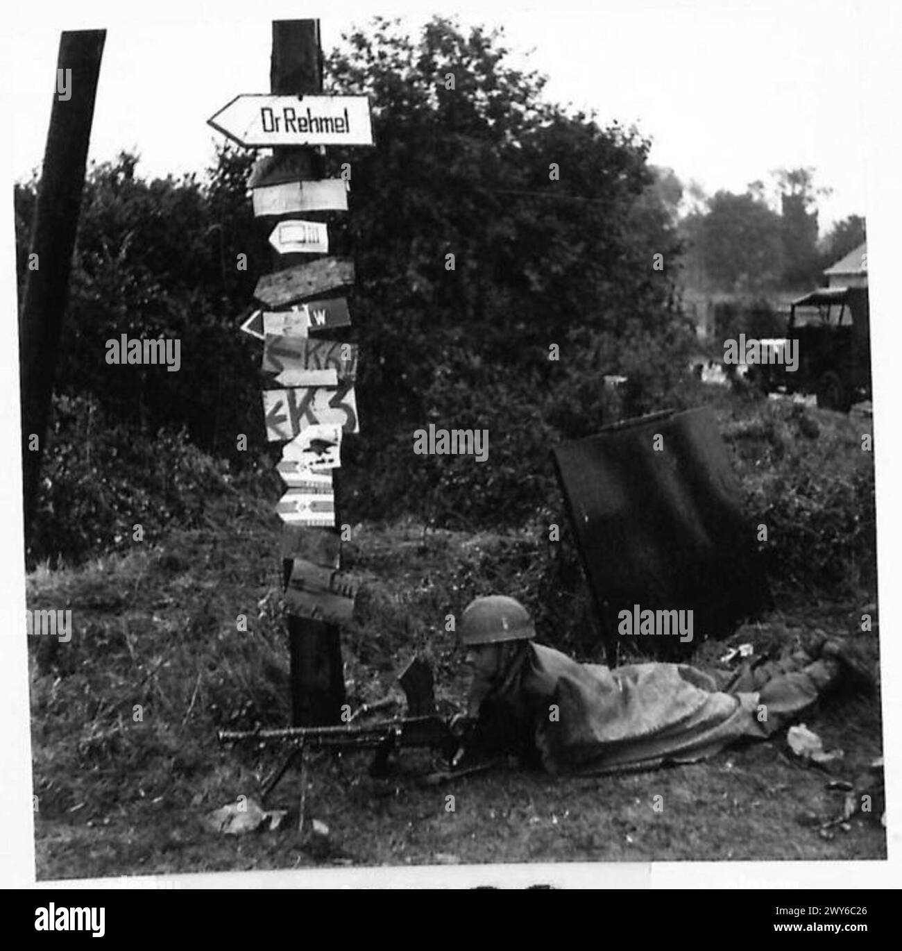 British aircraft damage Black and White Stock Photos & Images - Alamy