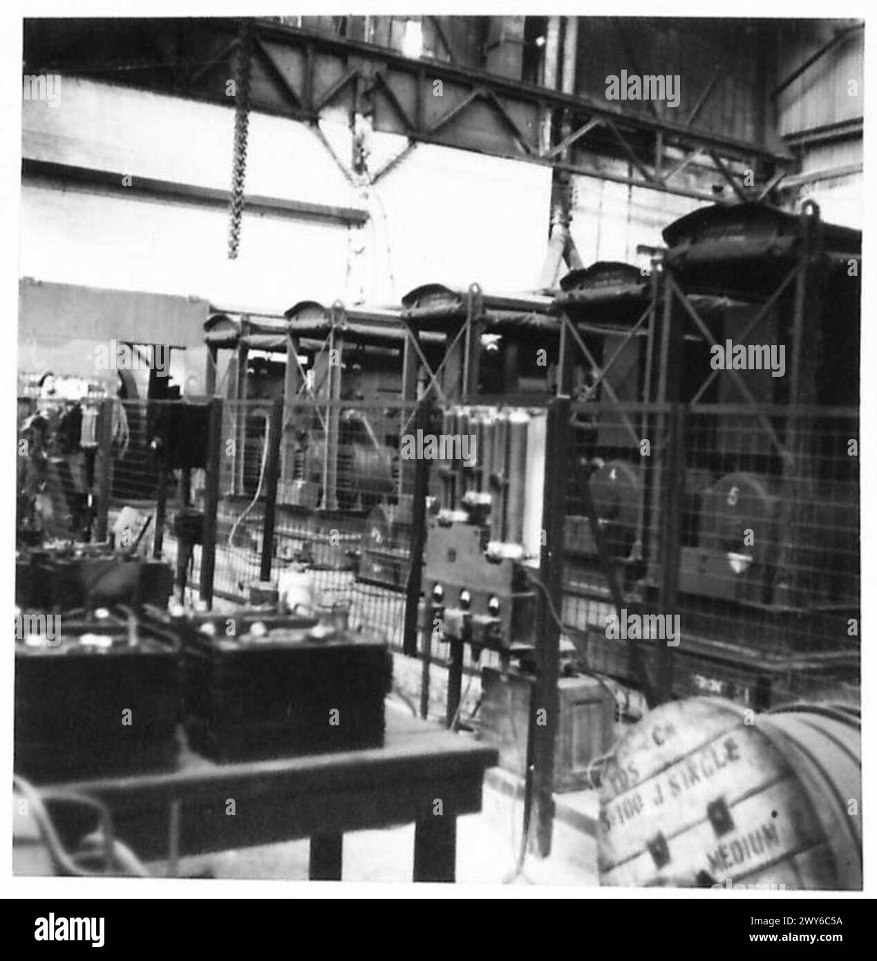 Electrical generator Black and White Stock Photos & Images - Alamy