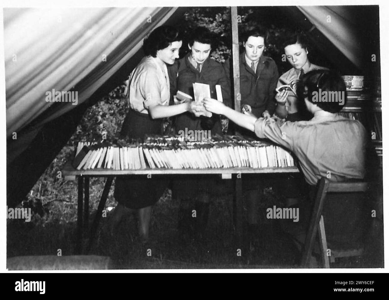 ATS "REDCAPS" - The Camp Library. , British Army, 21st Army Group Stock ...