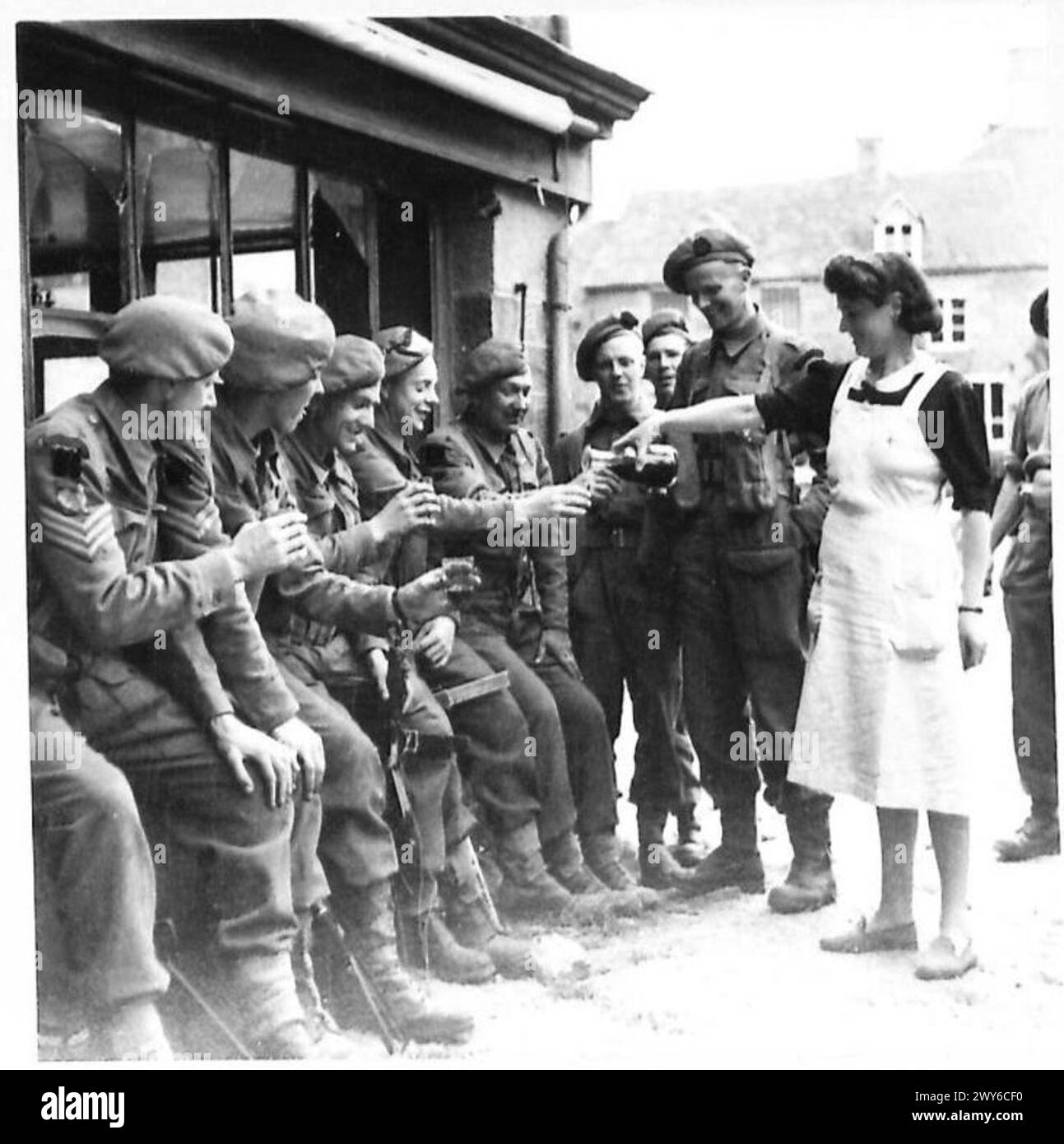 THE LIBERATION ARMY - The villagers showing their appreciation by ...