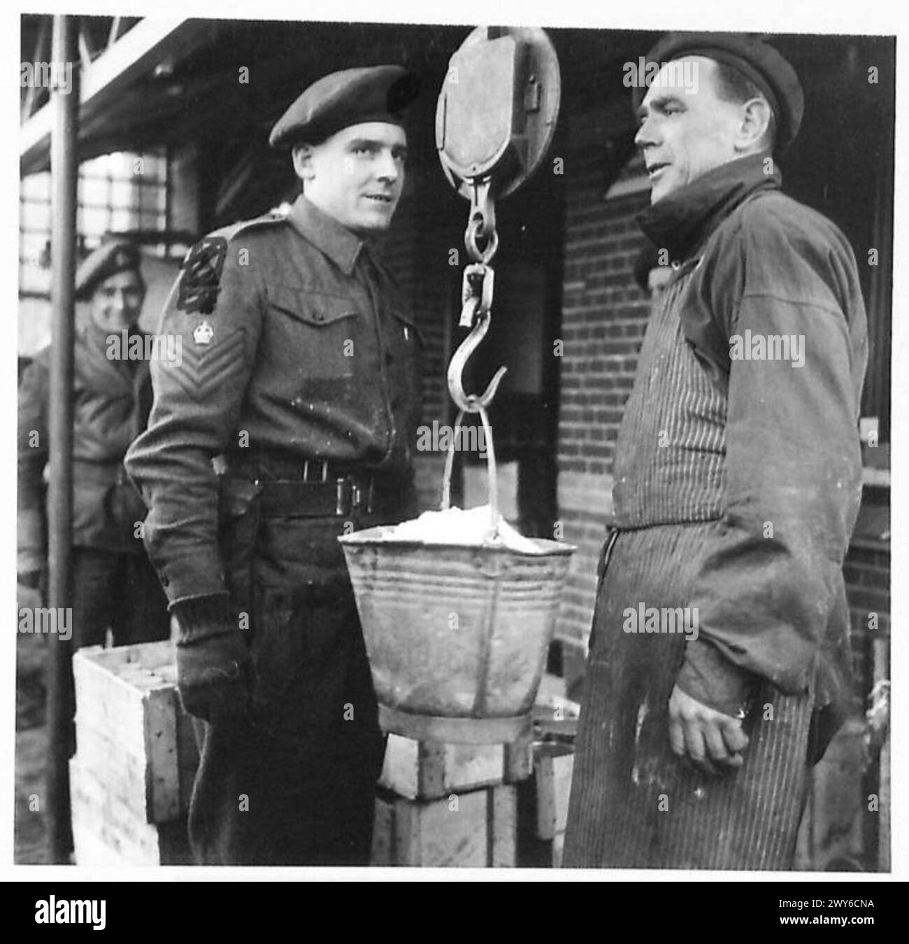 CATERING SUPPLY AND SERVICE - Colour-Sjt Pretty checks the sugar ration ...