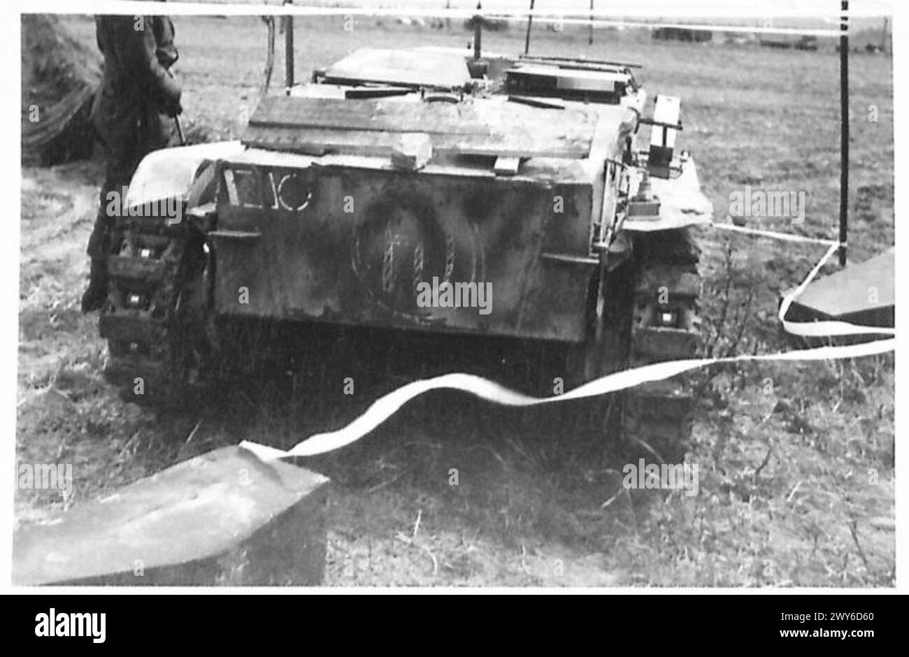 GERMAN REMOTE CONTROL VEHICLE CAPTURED - The captured German Remote ...