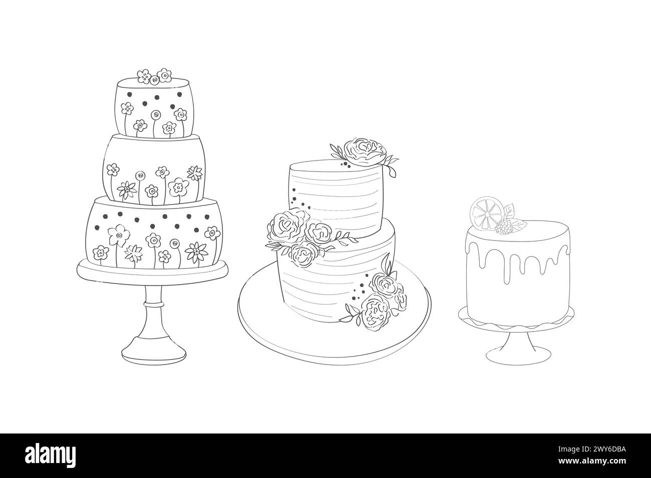 Uniquely decorated Stock Vector Images - Alamy