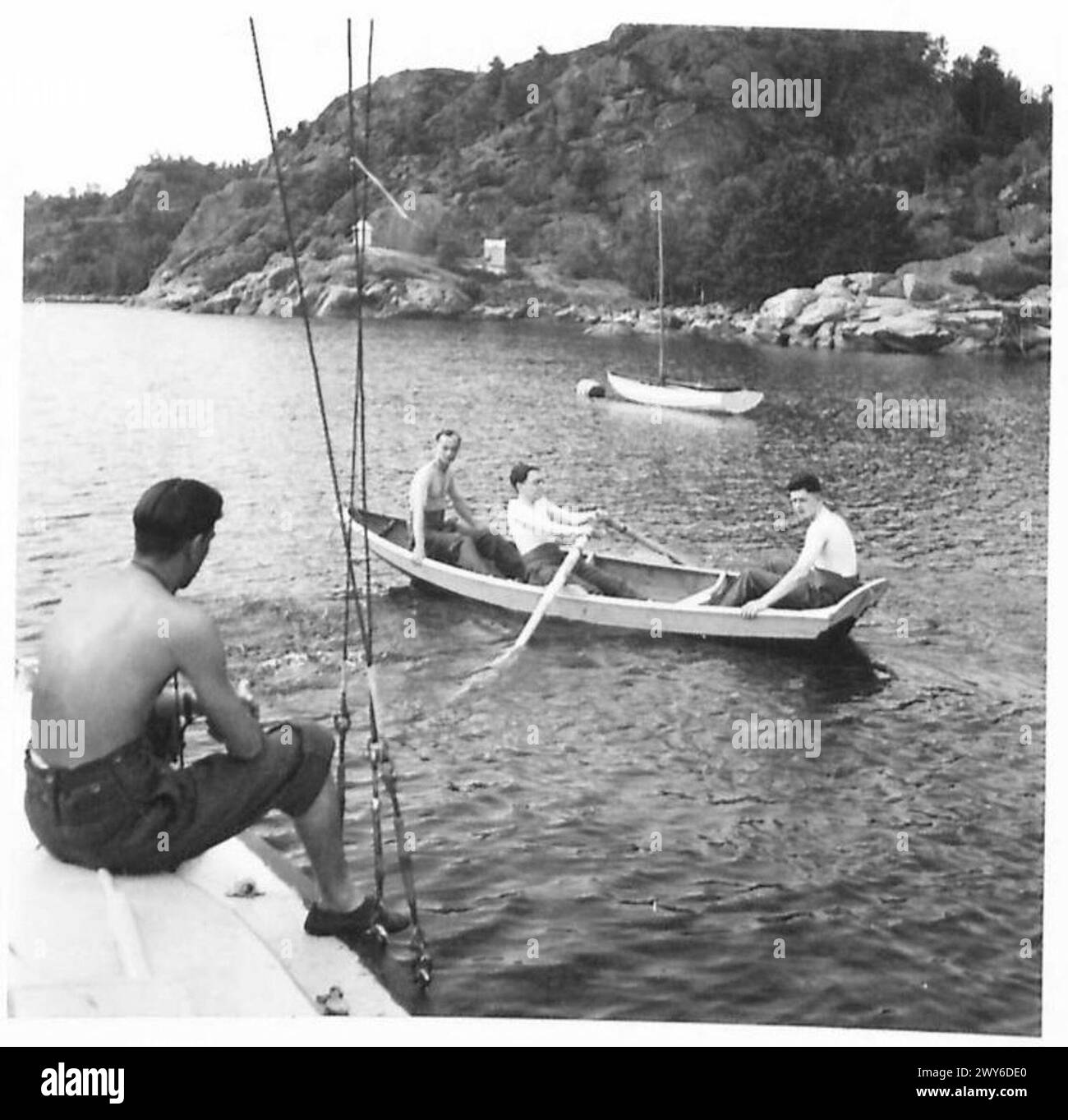 1ST BRITISH AIRBORNE DIVISION HOLIDAY CAMP IN NORWAY : FEVIK - One of ...
