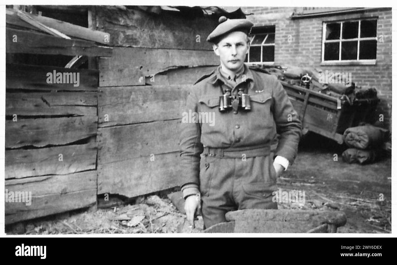 ADVANCE TOWARDS RIVER MAAS - Major S.J. Swinton Lee age 24, of Hawick ...