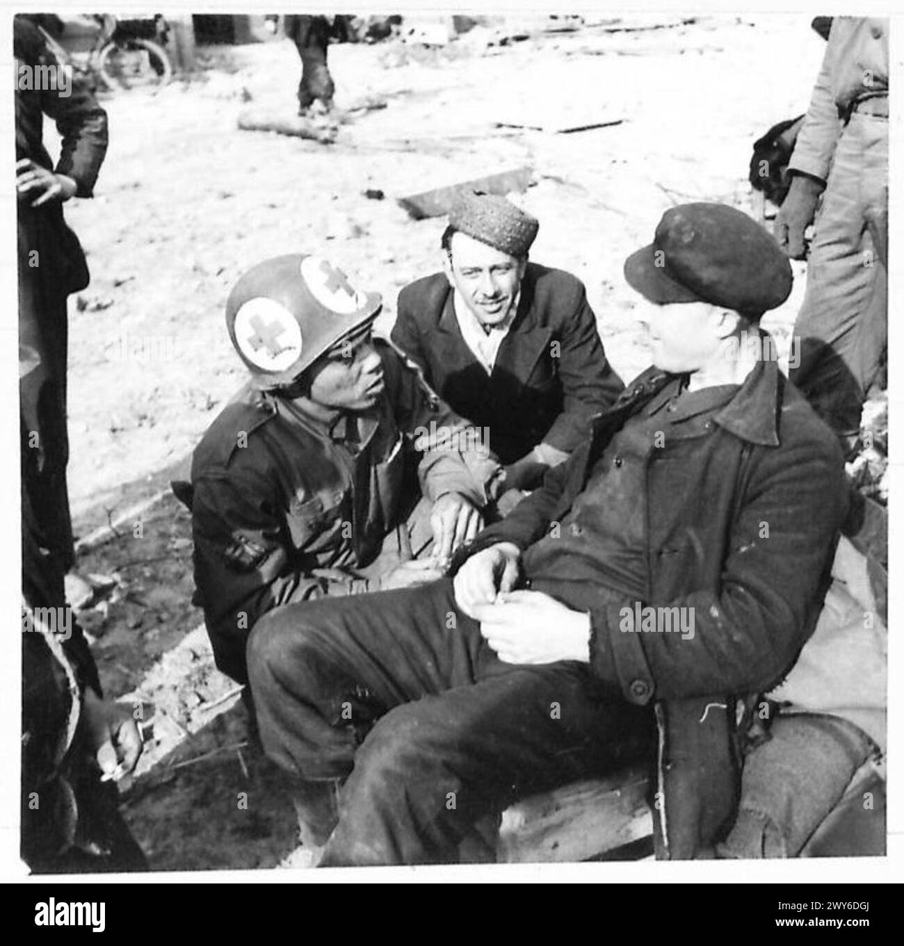 ALLIED MILITARY GOVERNMENT IN GERMANY - Cpl.Frank Gaskins of Washington ...