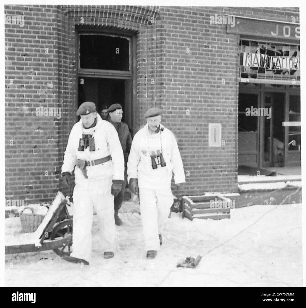 BLITTERSWICK Lt-Gen E.H. Barker, CB CBE DSO MC was appointed GOC 8 ...