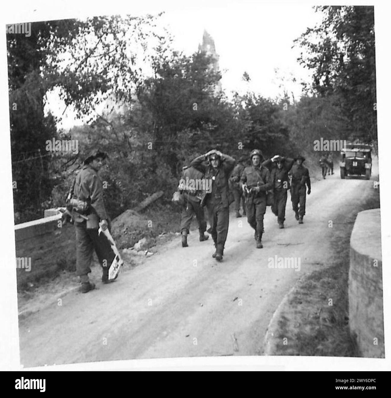 German infantry 1945 Black and White Stock Photos & Images - Alamy