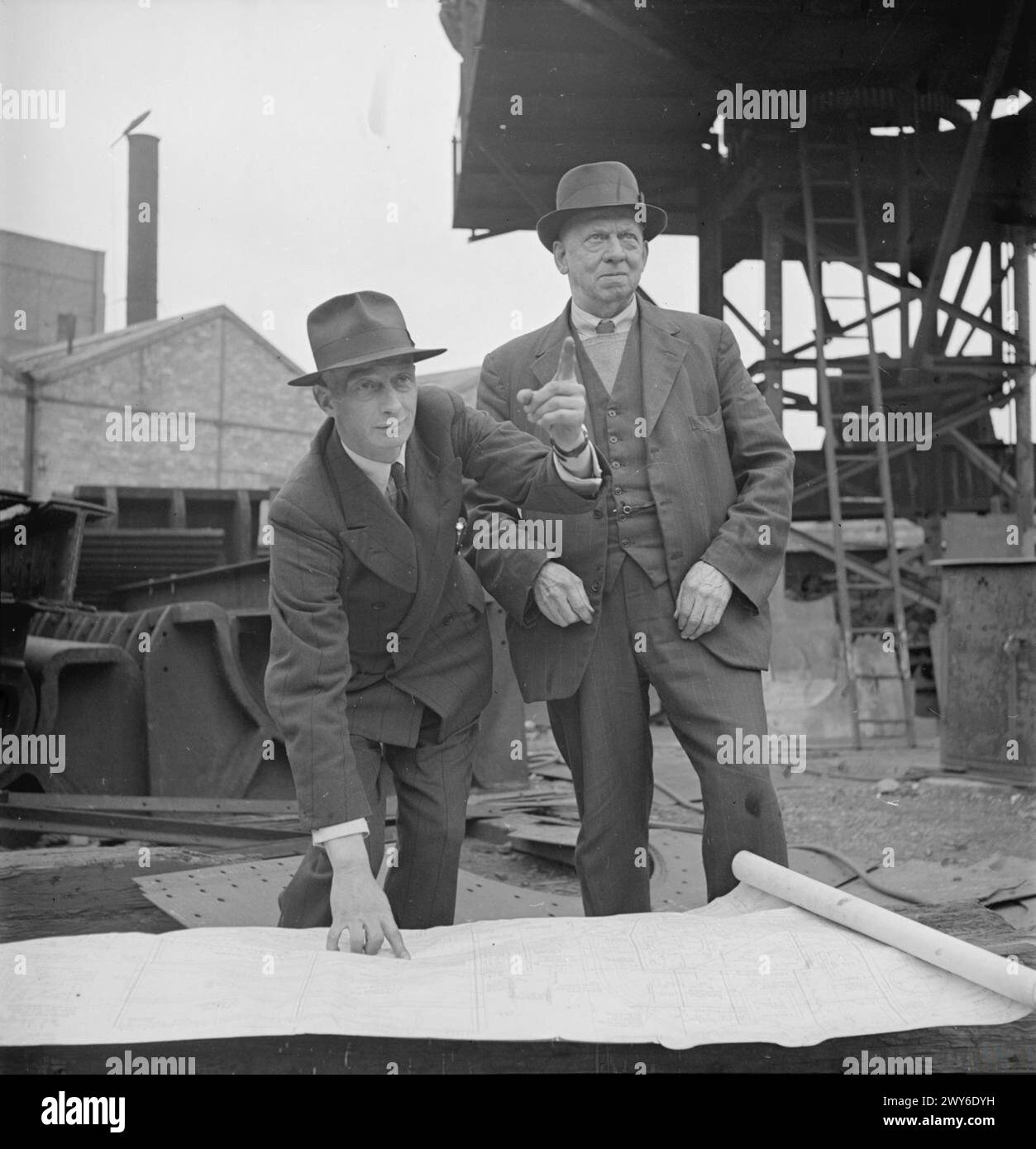 Yarrow shipbuilders hi-res stock photography and images - Alamy