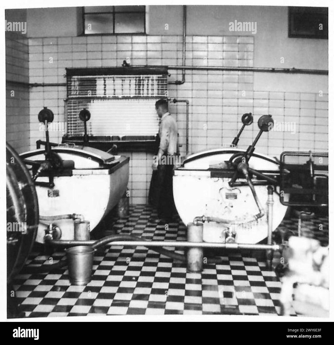 A cooling system is installed as part of restoring food production in ...