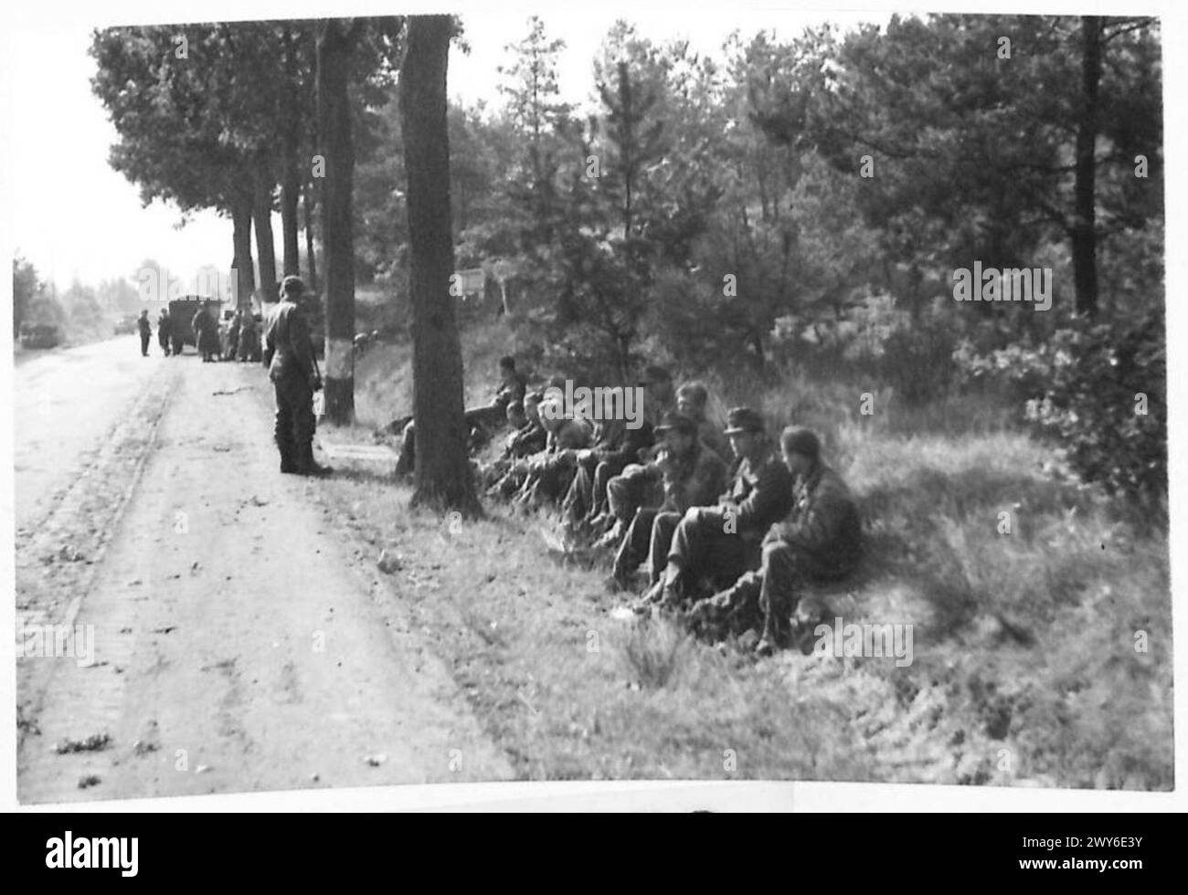 ADVANCE OF 11TH ARMOURED AND GUARDS ARMOURED DIVS. - Some of the first ...
