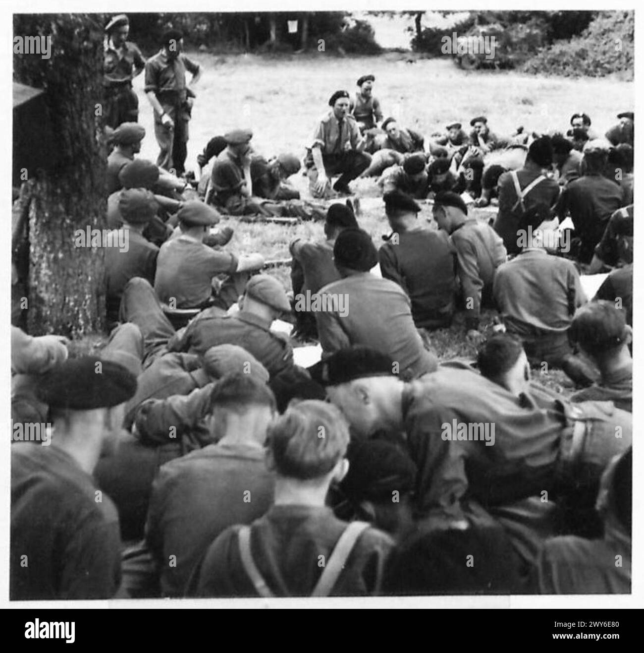 BRITISH OFFENSIVE IN NORMANDY - Captain H.S. Whitehill, 2nd in Command ...