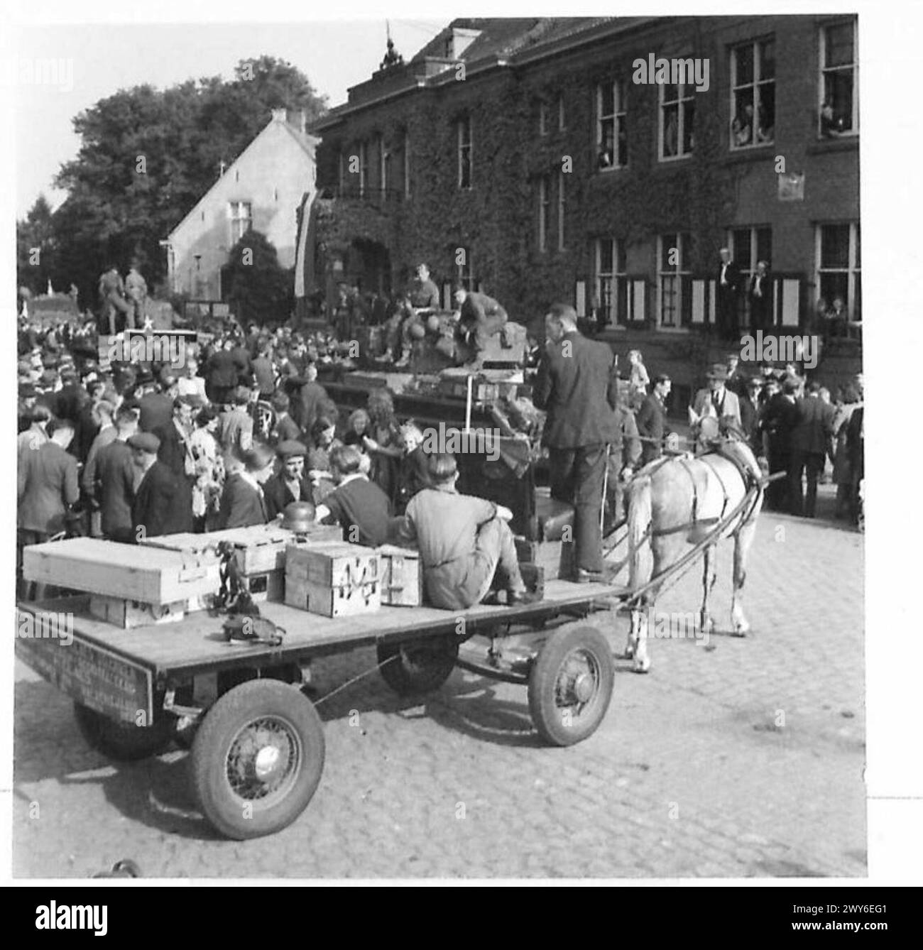 Dutch town of eindhoven Black and White Stock Photos & Images - Alamy