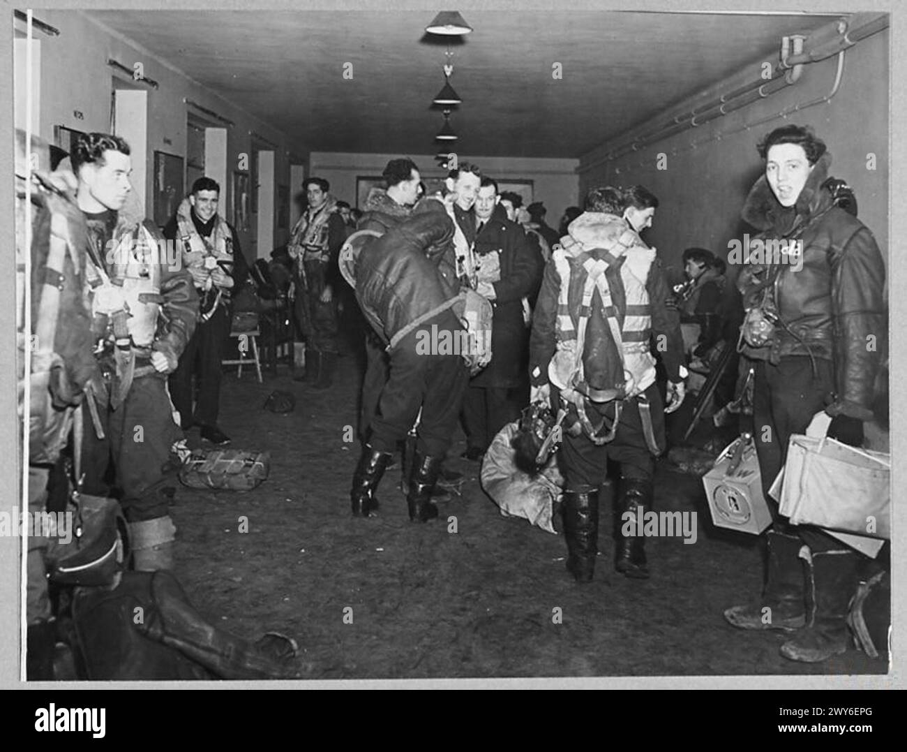 ROYAL AIR FORCE BOMBER COMMAND, 1941-1945. - Aircrews of No. 57 ...