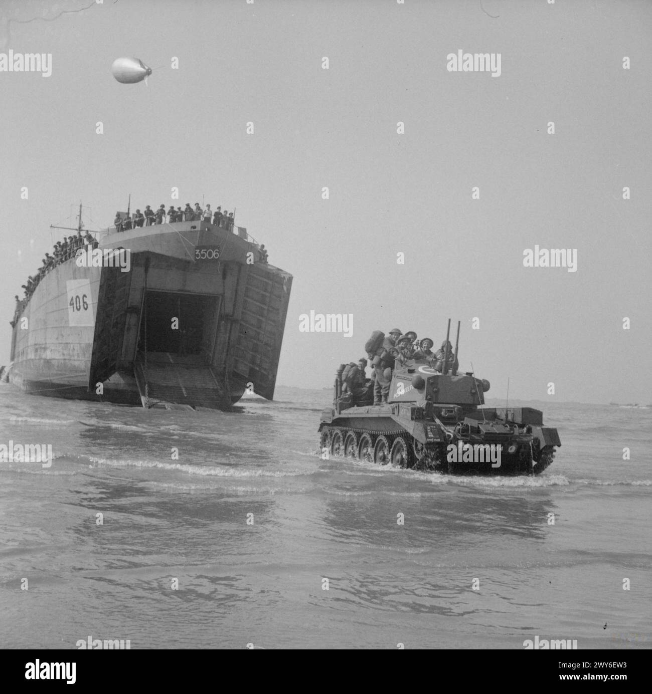 THE BRITISH ARMY IN THE NORMANDY CAMPAIGN 1944 - Crusader AA Mk III ...