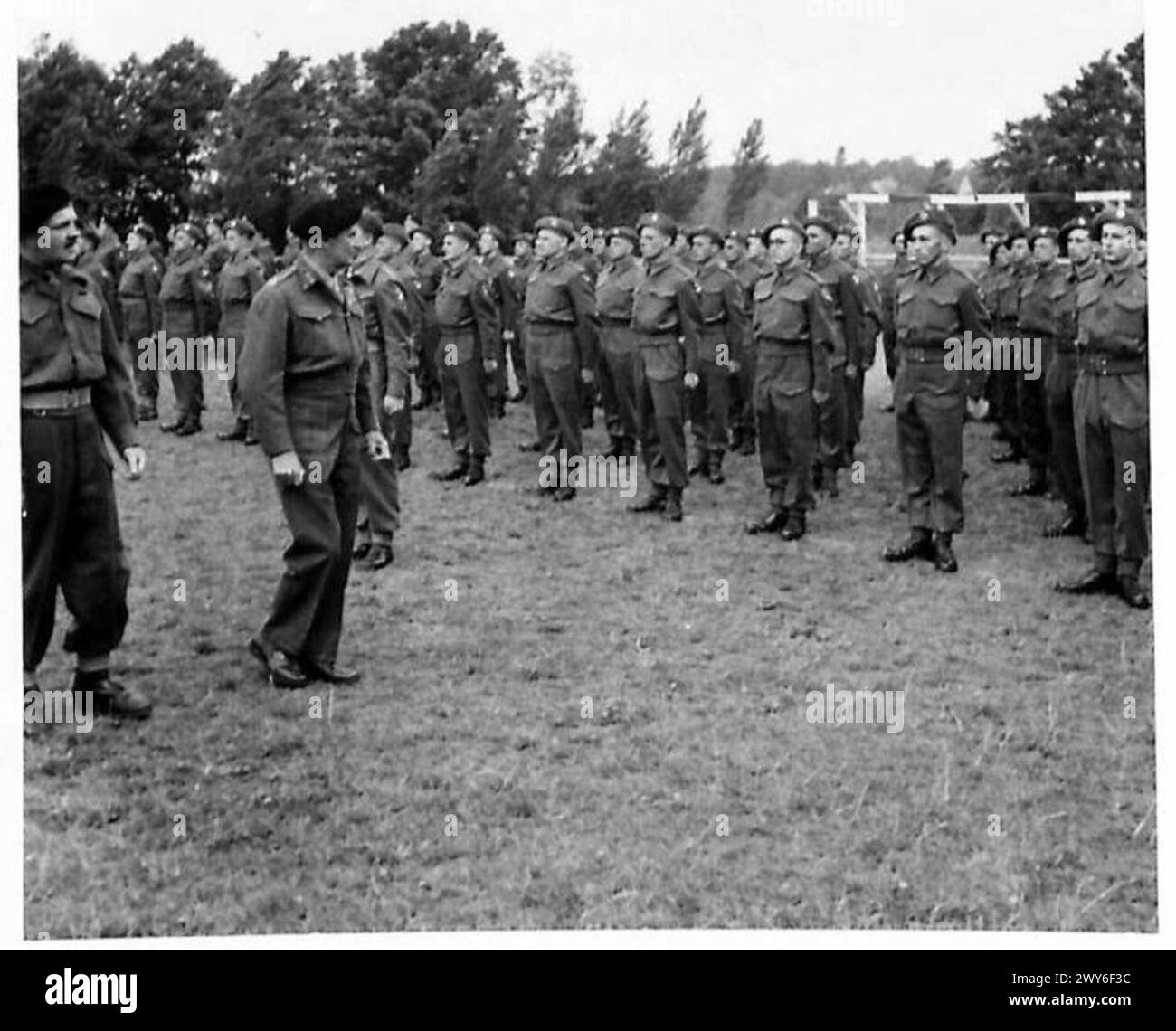 INVESTITURE CEREMONY FOR MEN OF THE 6TH GUARDS ARMOURED BRIGADE - C-in ...