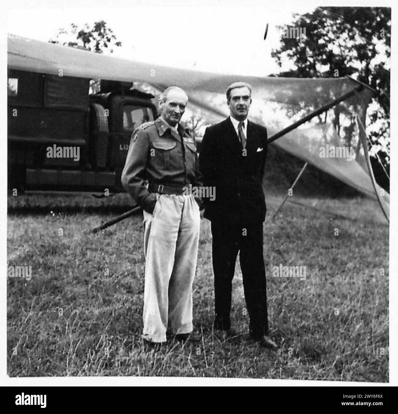 THE FOREIGN SECRETARY IN FRANCE - Mr. Anthony Eden, the Foreign ...