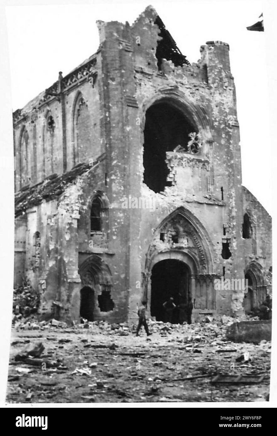 THE ABBEY OF ARDENNE - A general view of the Abbey ruins. , British ...