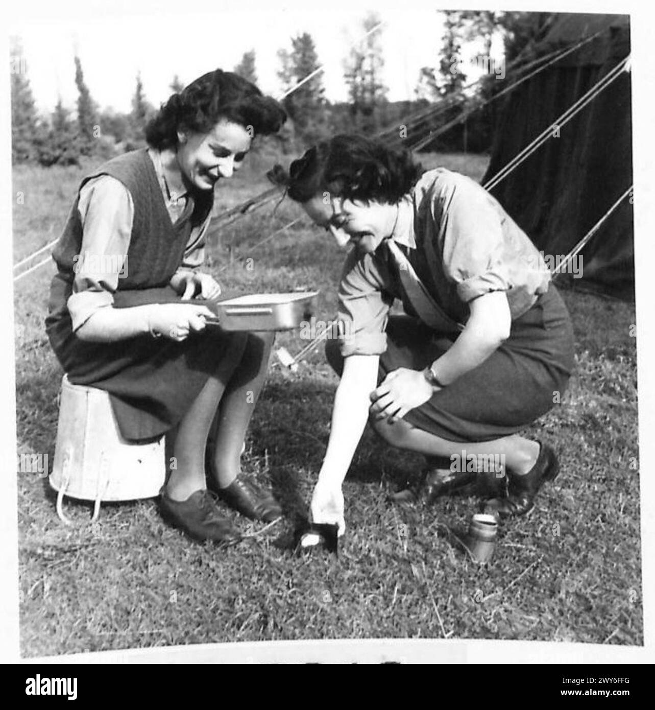 Ats women british Black and White Stock Photos & Images - Alamy