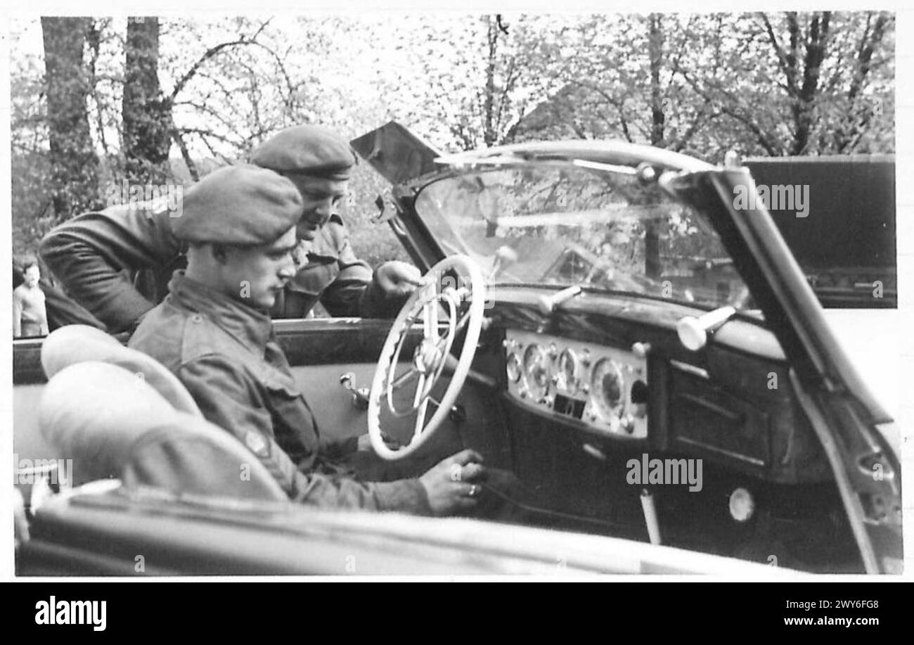 GOERING'S CAPTURED CAR - S/Sgt. A.Rovai, R.E.M.E. of 3 Rodney Place ...