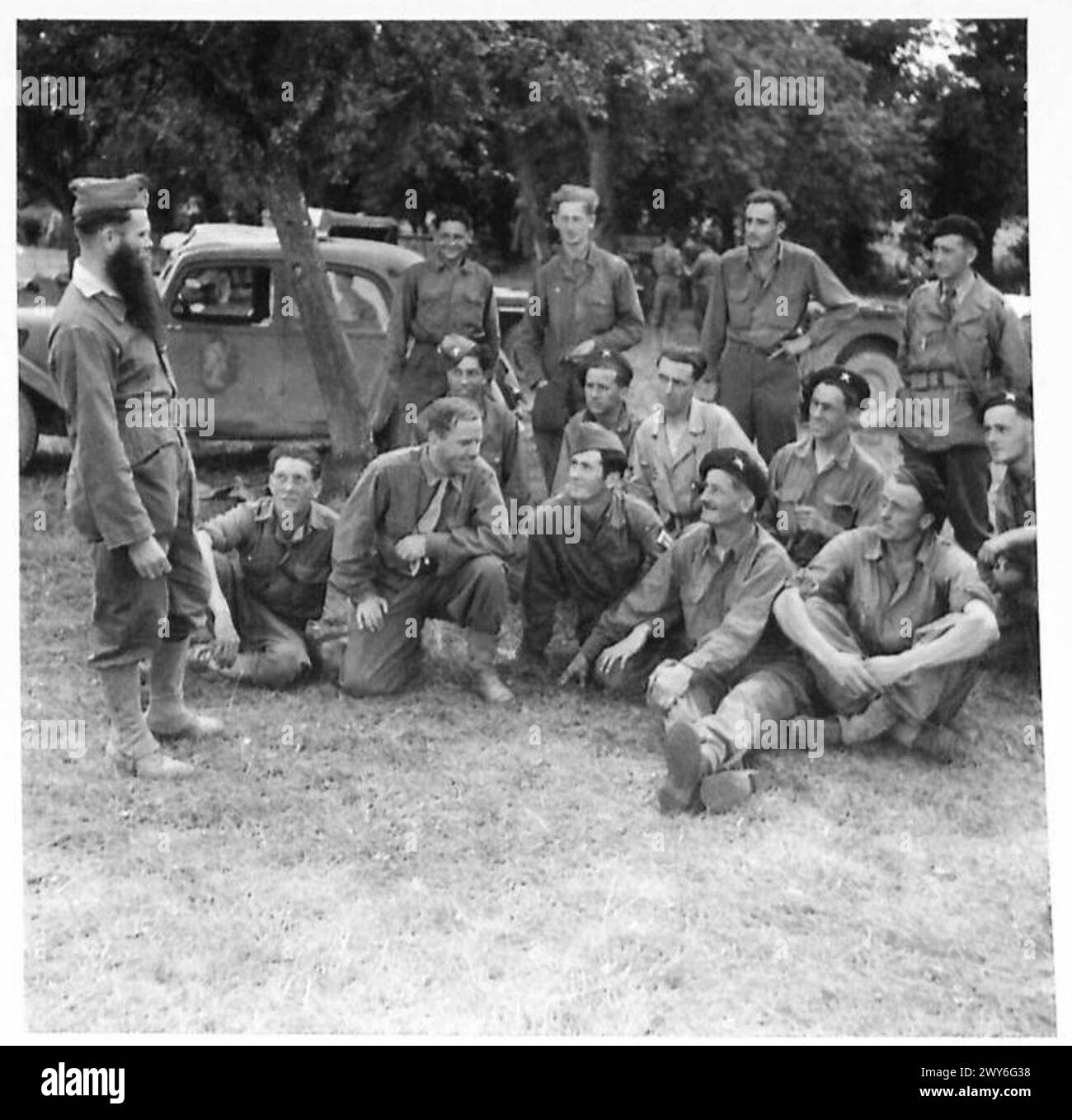 Free french forces camp hi-res stock photography and images - Alamy