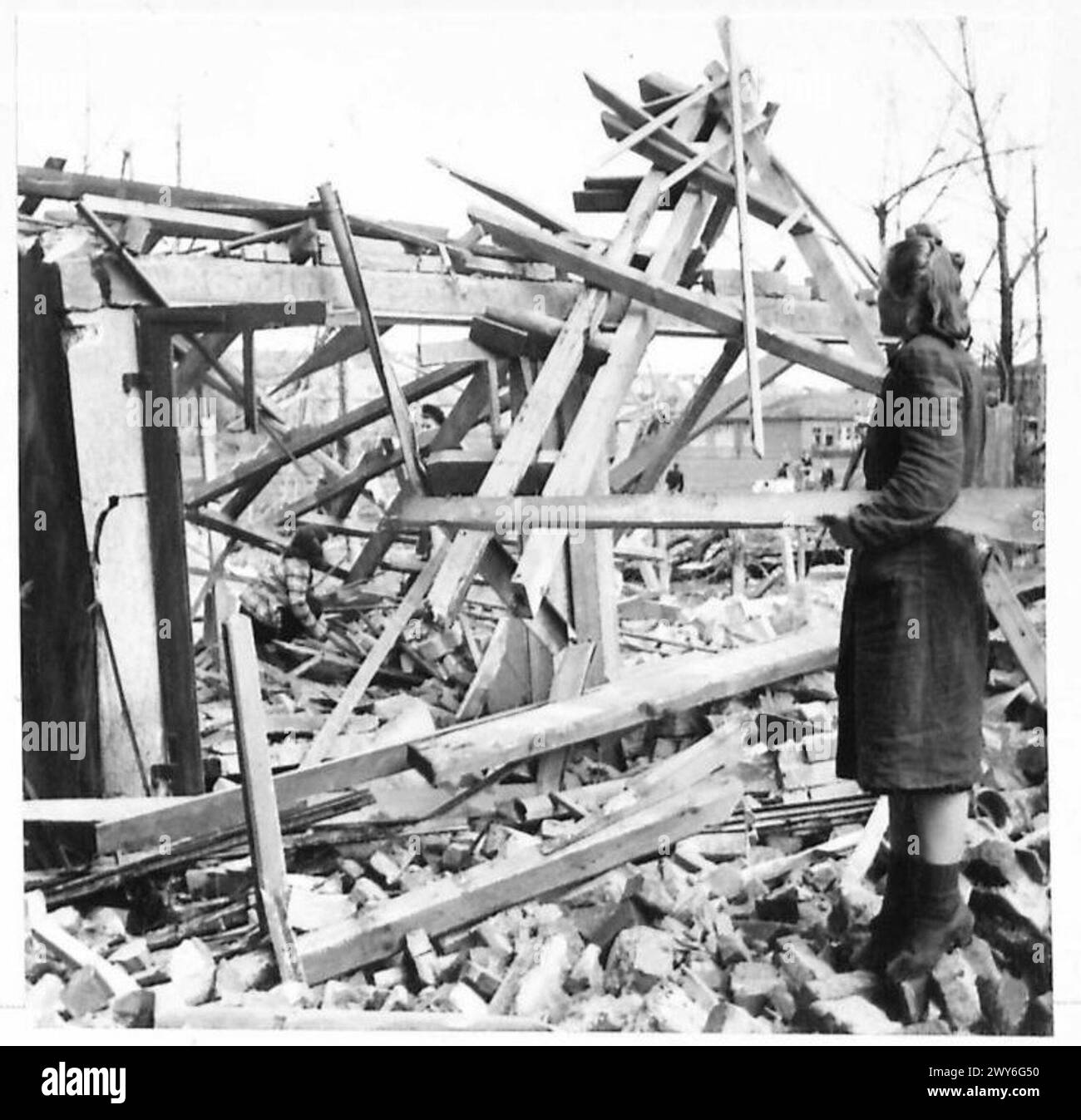 Devastation occupation Black and White Stock Photos & Images - Alamy