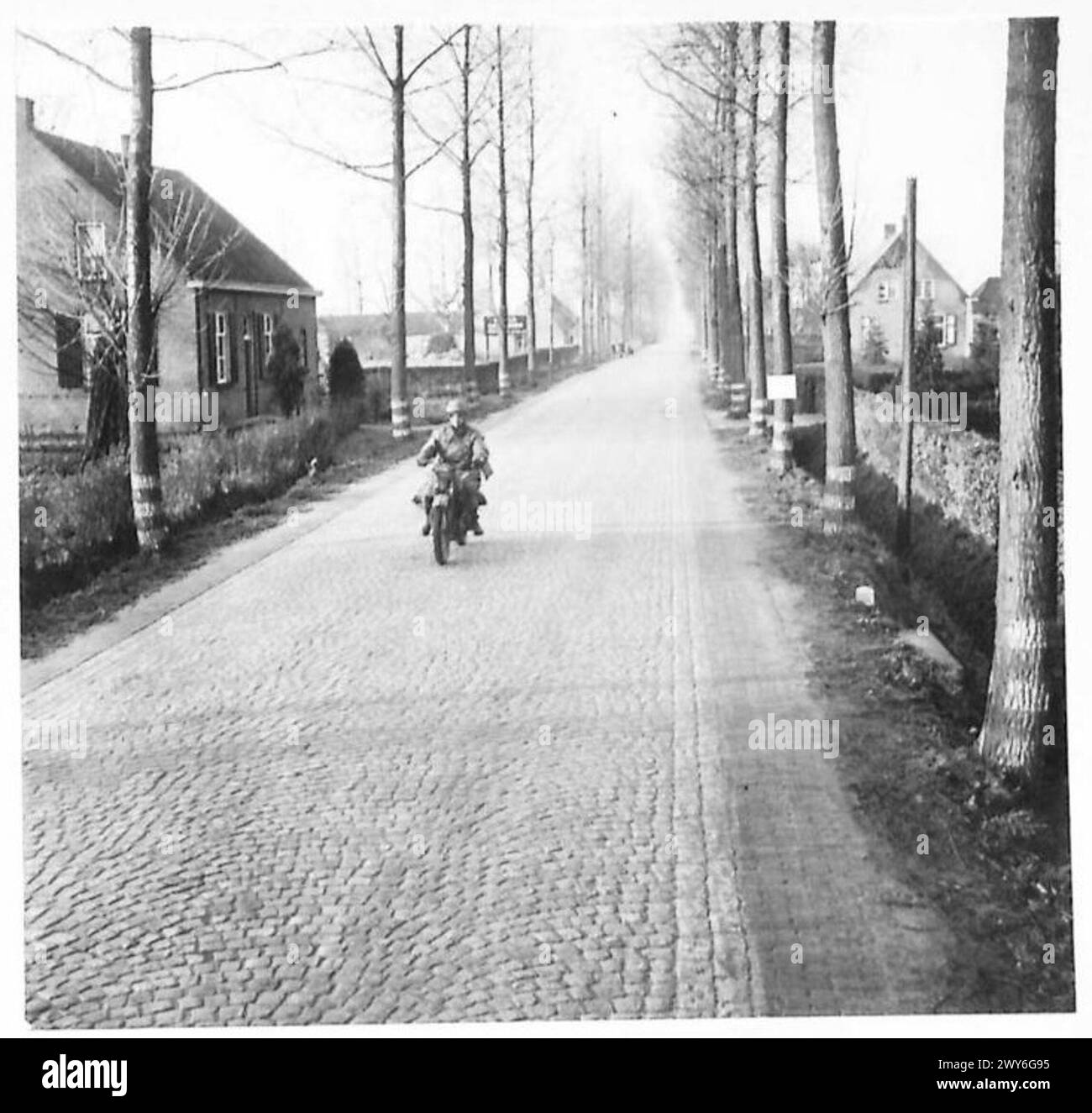 Delivery in progress Black and White Stock Photos & Images - Alamy