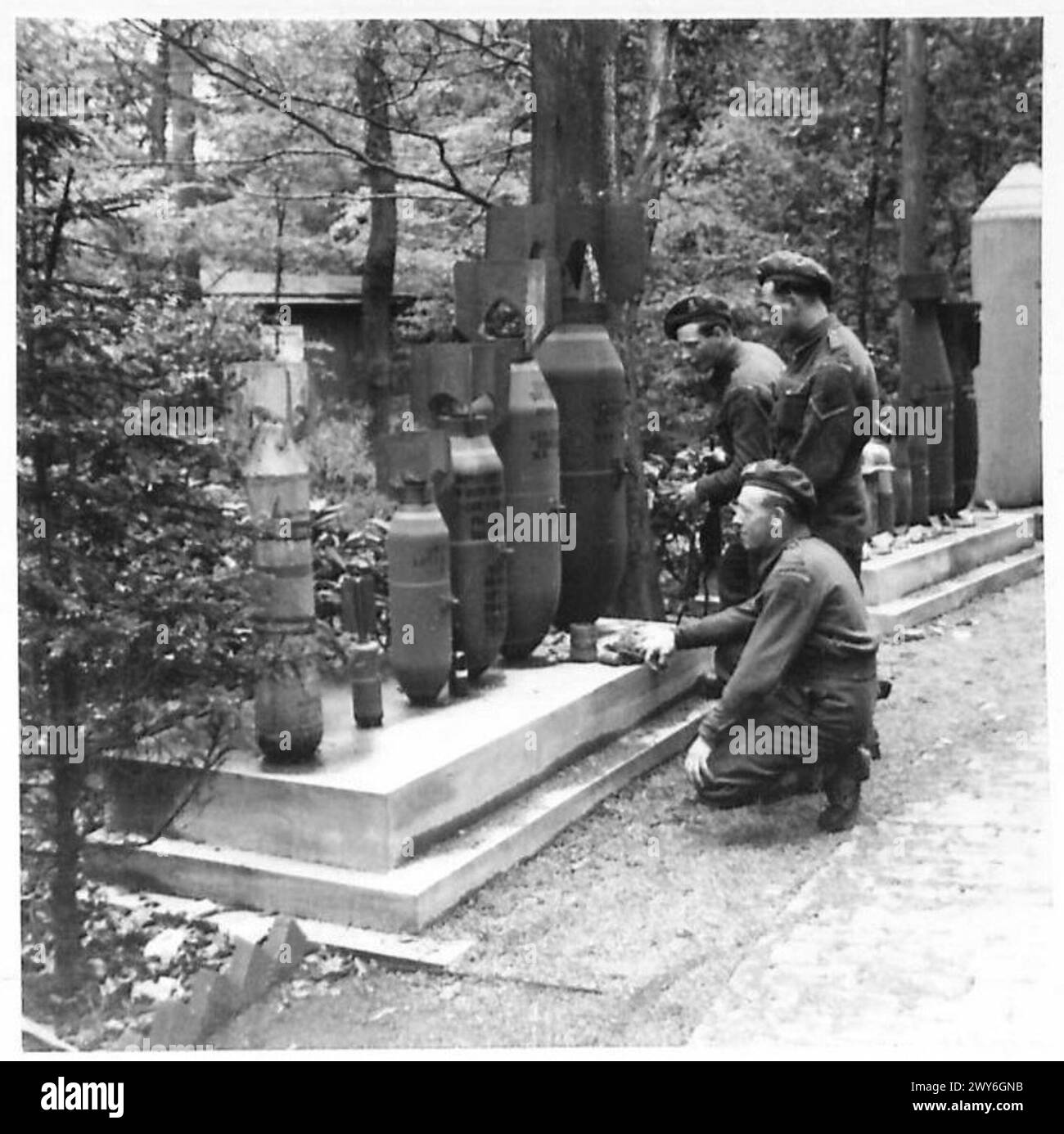 MISCELLANEOUS PICTURES IN BREMEN - Pte. Parker of Crowle, Lines., L/Cpl ...