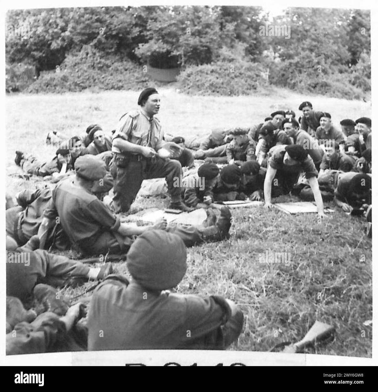 BRITISH OFFENSIVE IN NORMANDY - Captain H.S. Whitehill, 2nd in Command ...