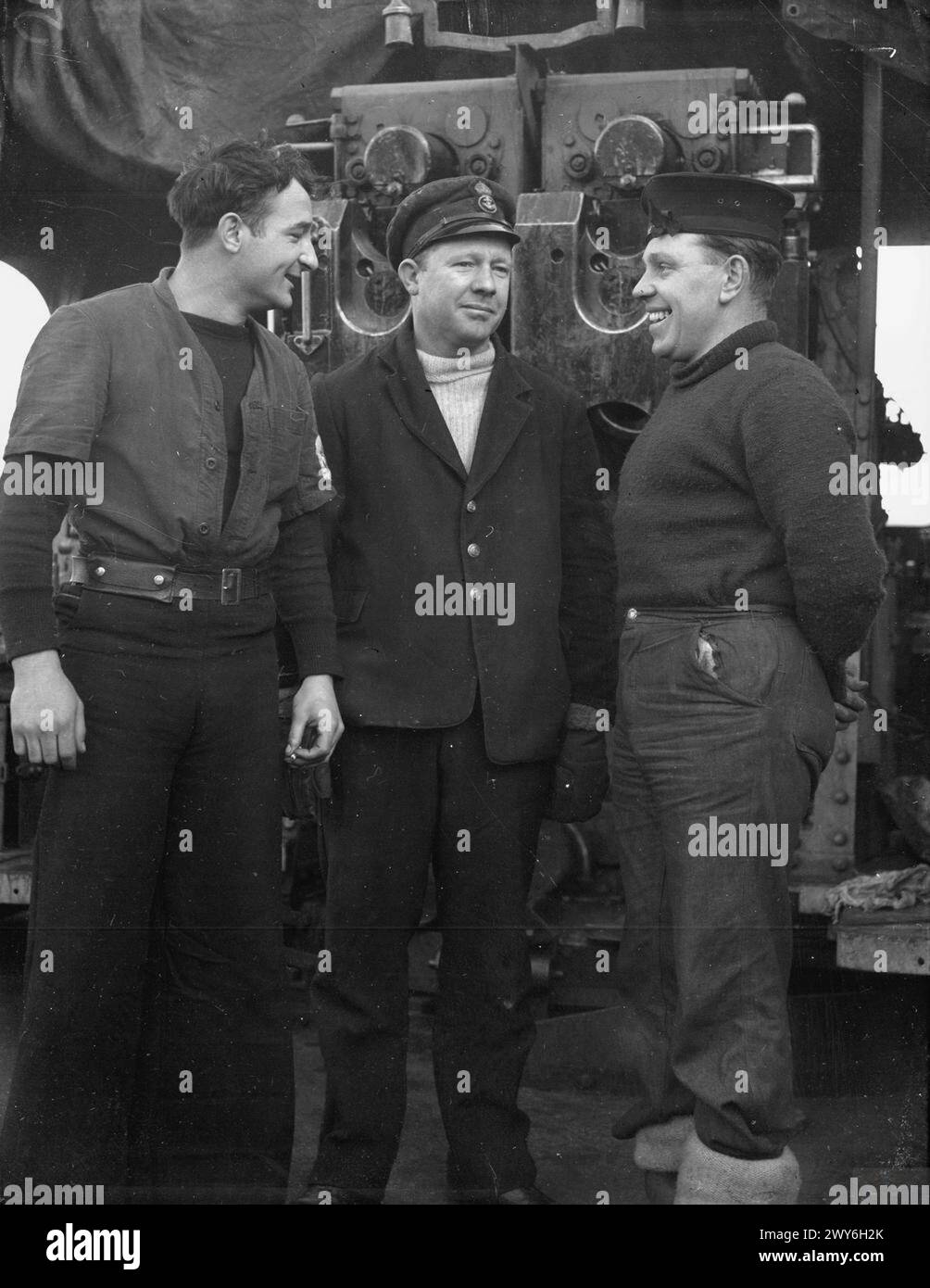 ATLANTIC BATTLE RECORD BREAKERS WELCOMED HOME. 3 AND 4 MARCH 1944 ...