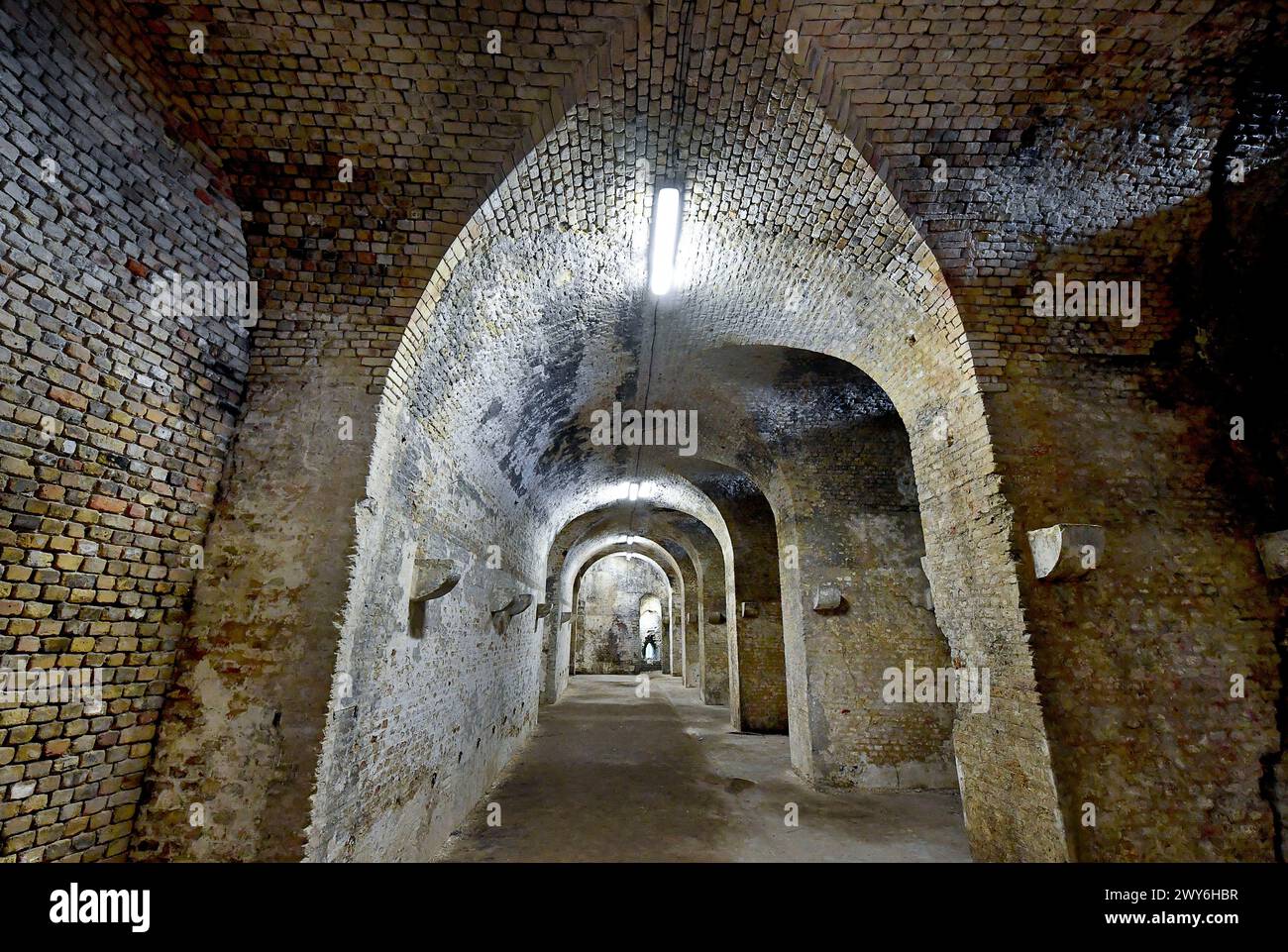 Calais (northern France): tour of the citadel on the occasion of the ...
