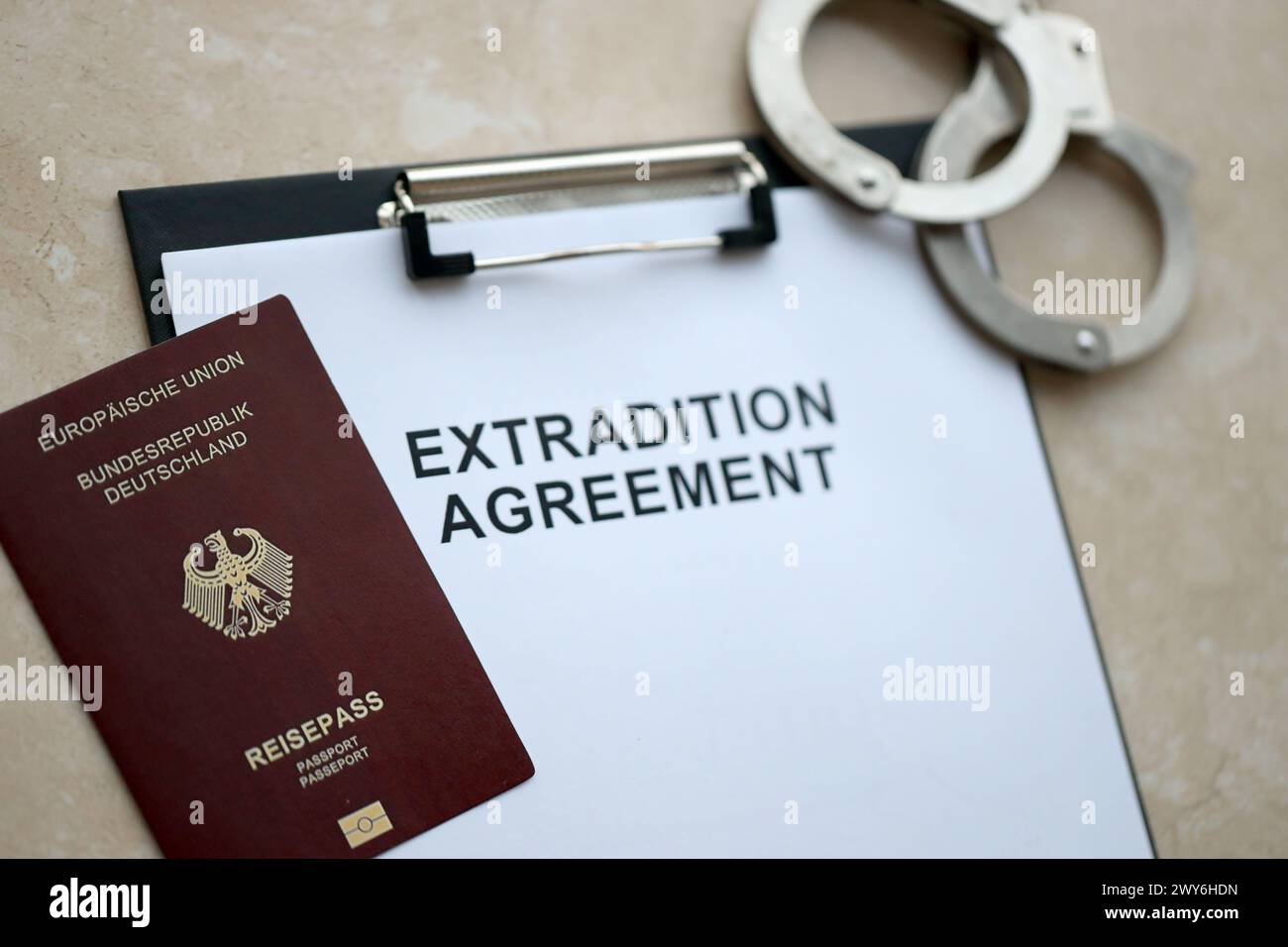 German letter deportation hi-res stock photography and images - Alamy